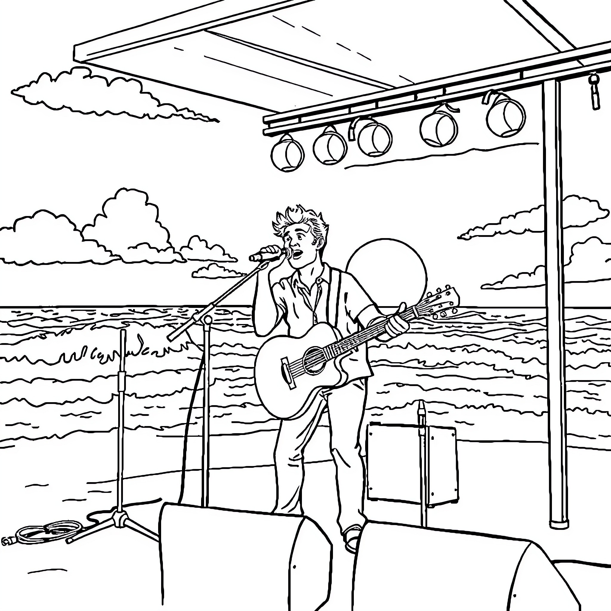 Best Benson Boone Coloring Pages (Free Printable PDF)