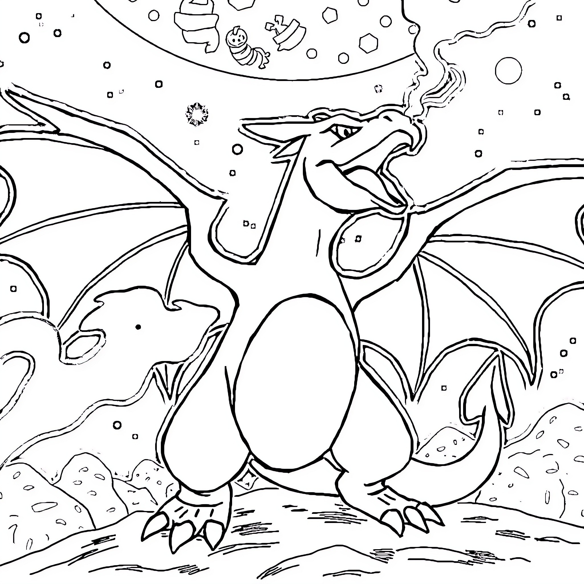 Best Charizard Coloring Pages (Free Printable PDF)