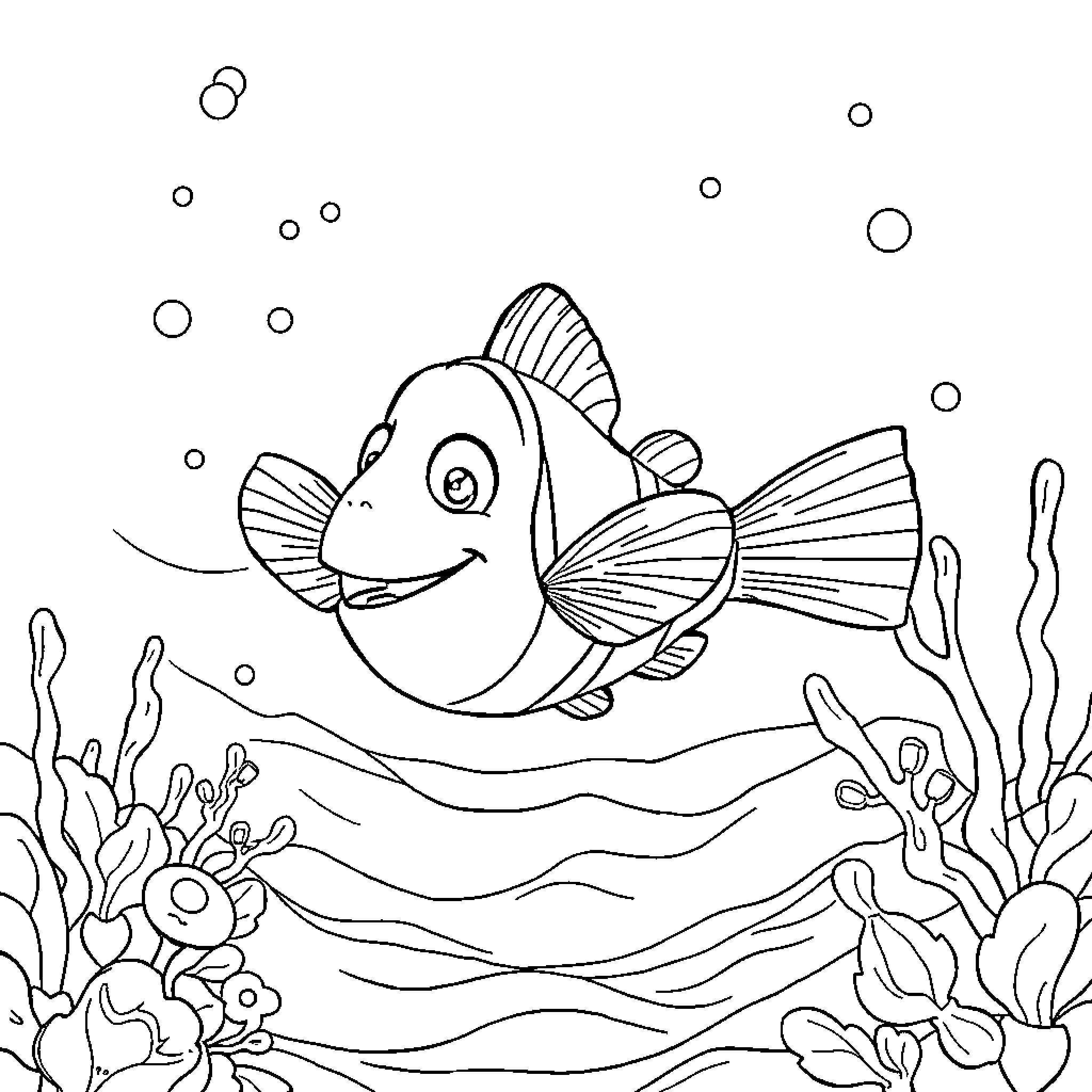 Best Nemo Coloring Pages (Free Printable PDF)