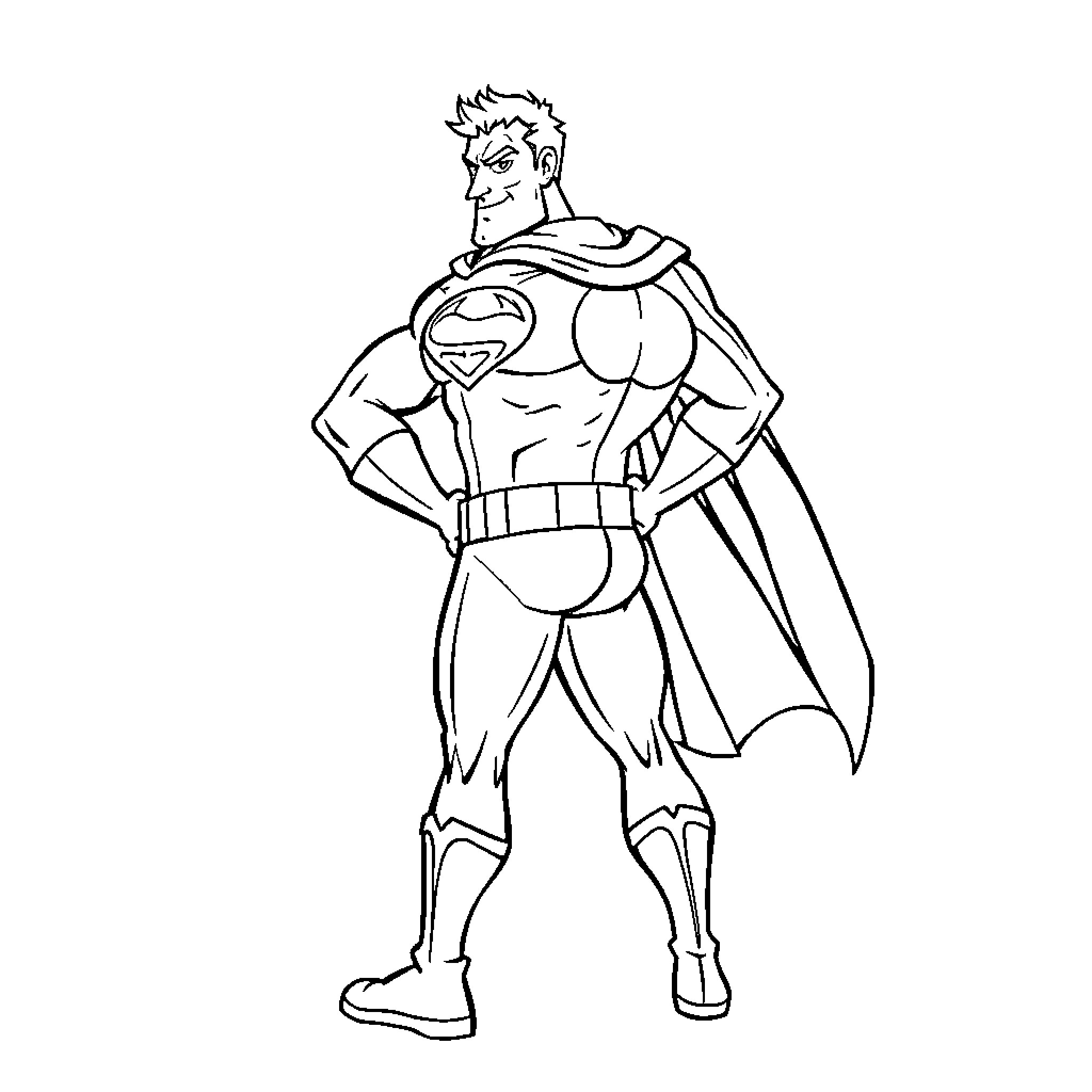 Best Superhero Coloring Pages (Free Printable PDF)