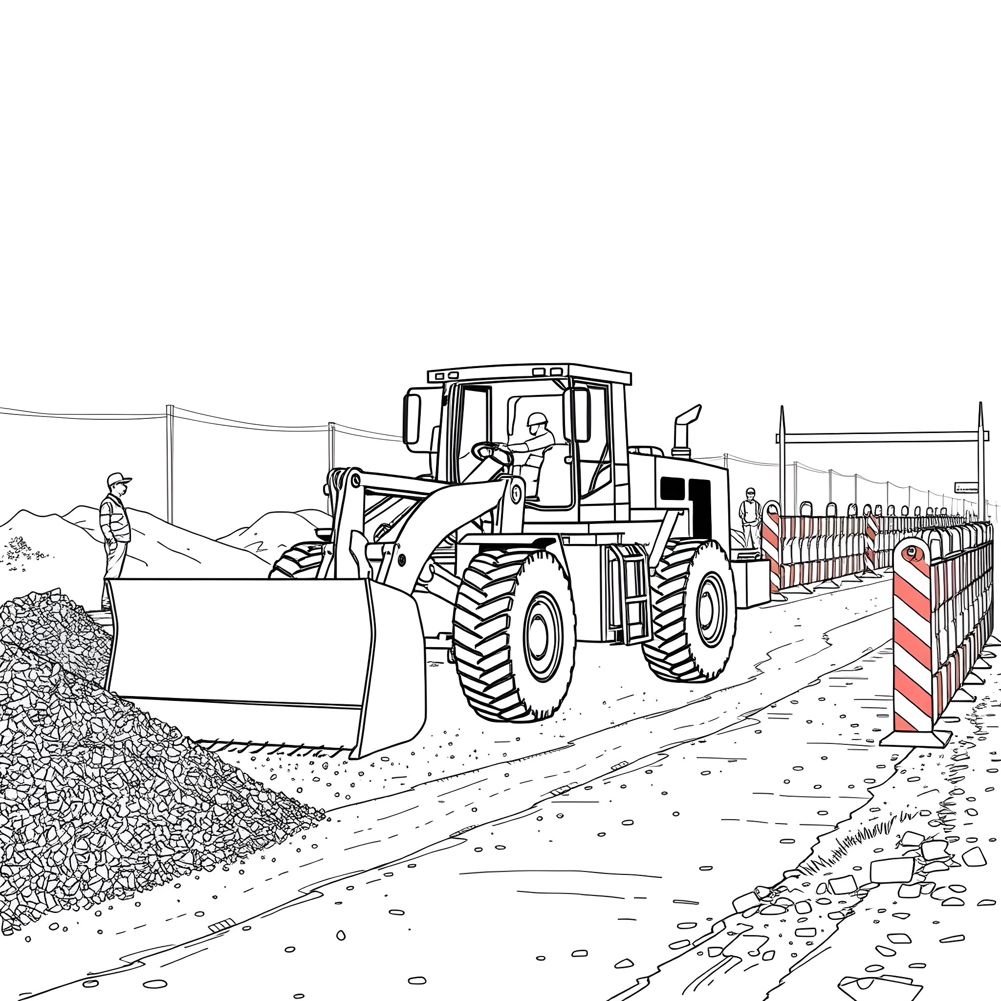 Best Loader Coloring Pages (Free Printable PDF)