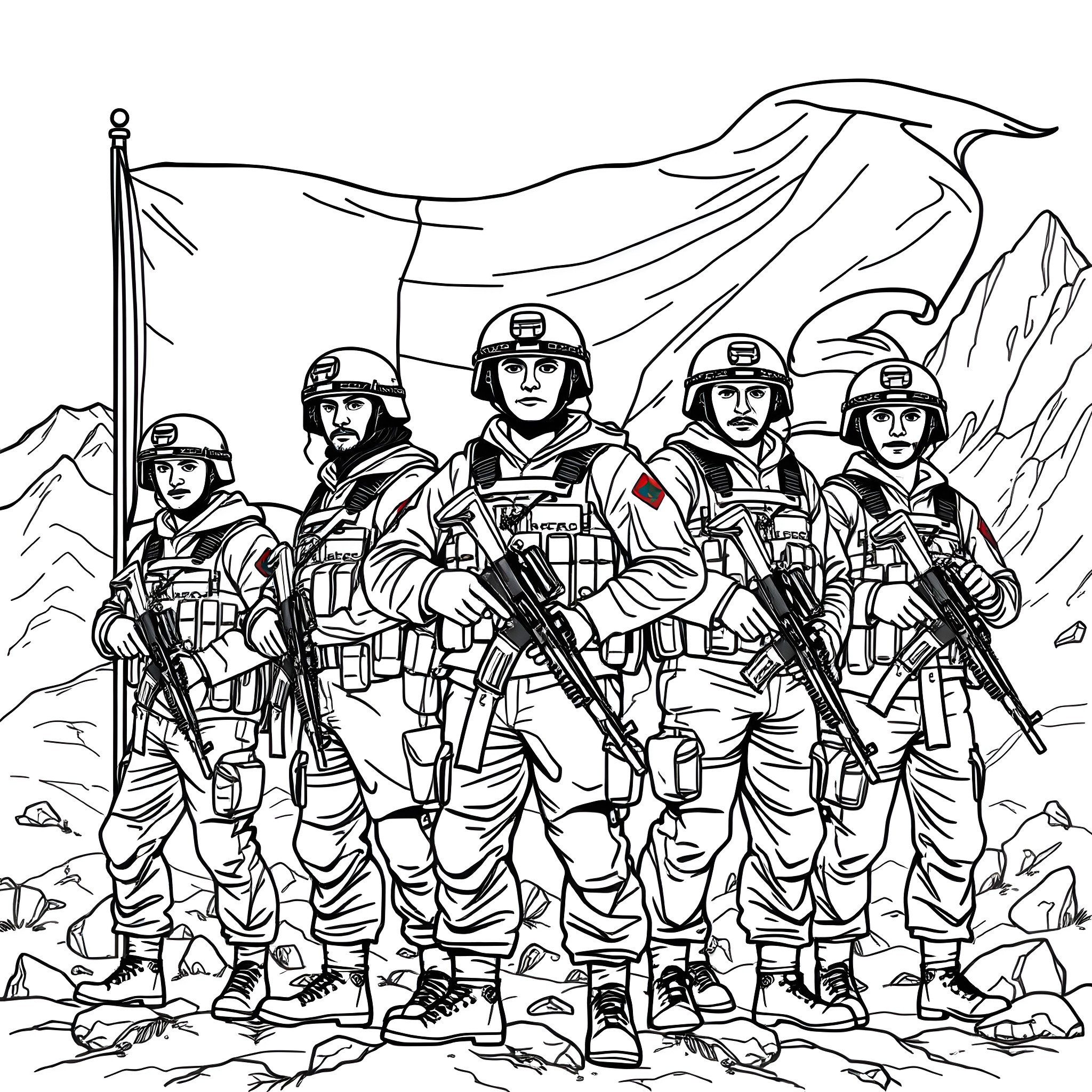 Best Special Forces Coloring Pages (Free Printable PDF)