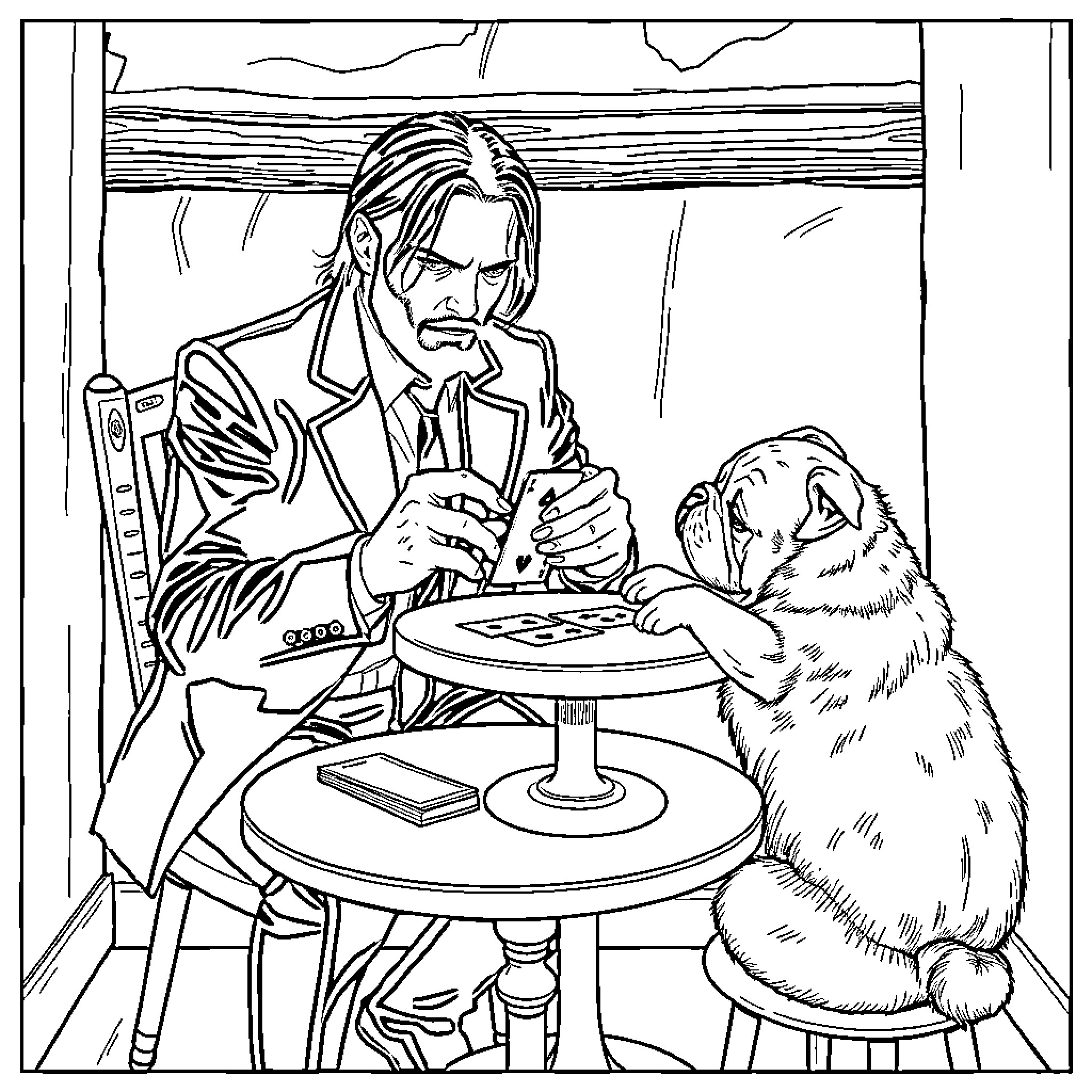 Best John Wick Coloring Pages (Free Printable PDF)