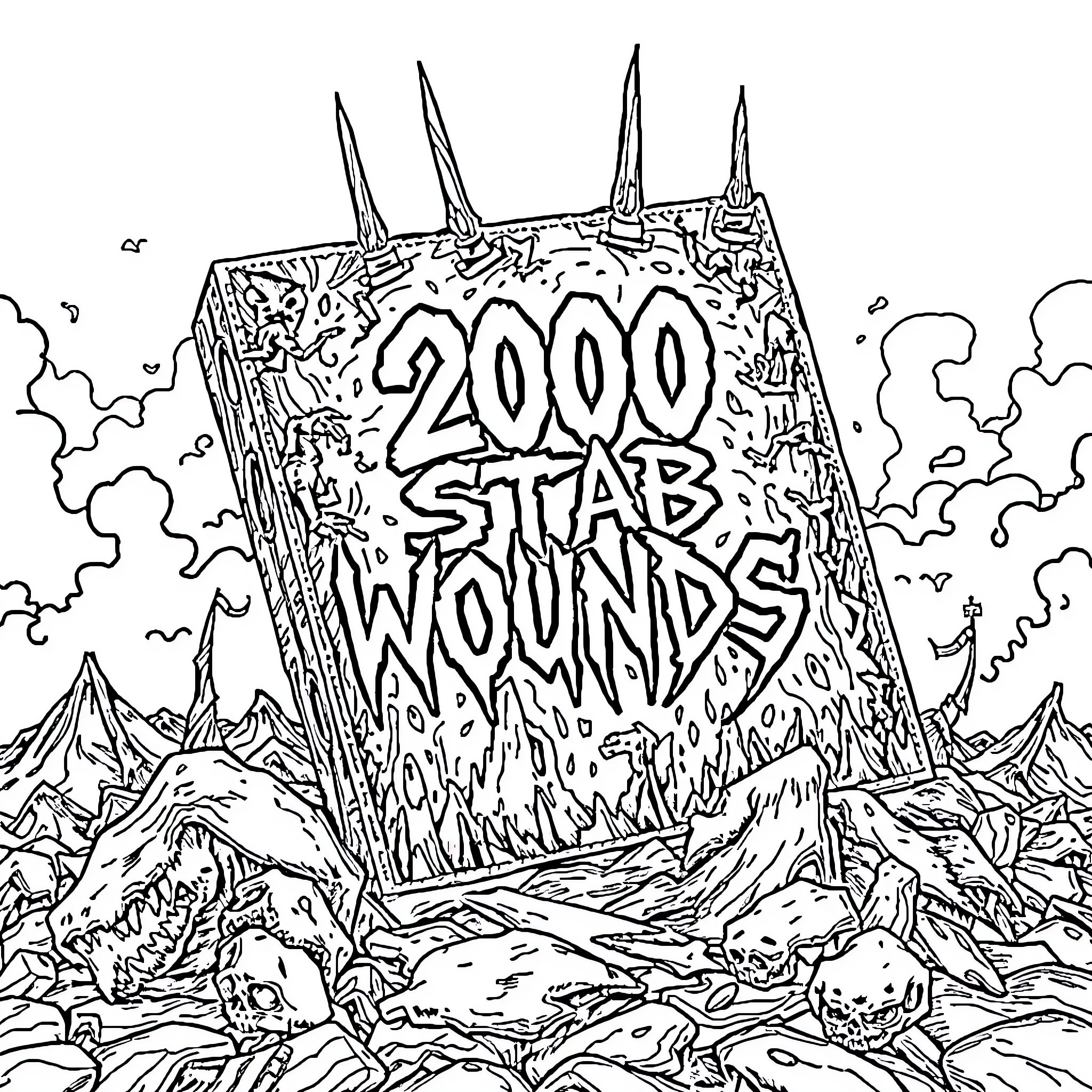 Best Cover Coloring Pages (Free Printable PDF)