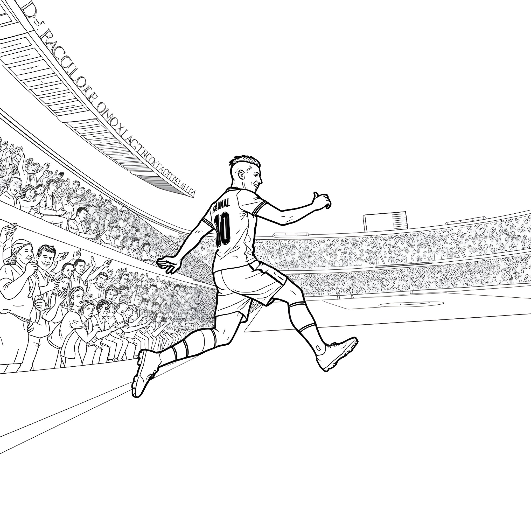 Best Lamine Yamal Coloring Pages (Free Printable PDF)