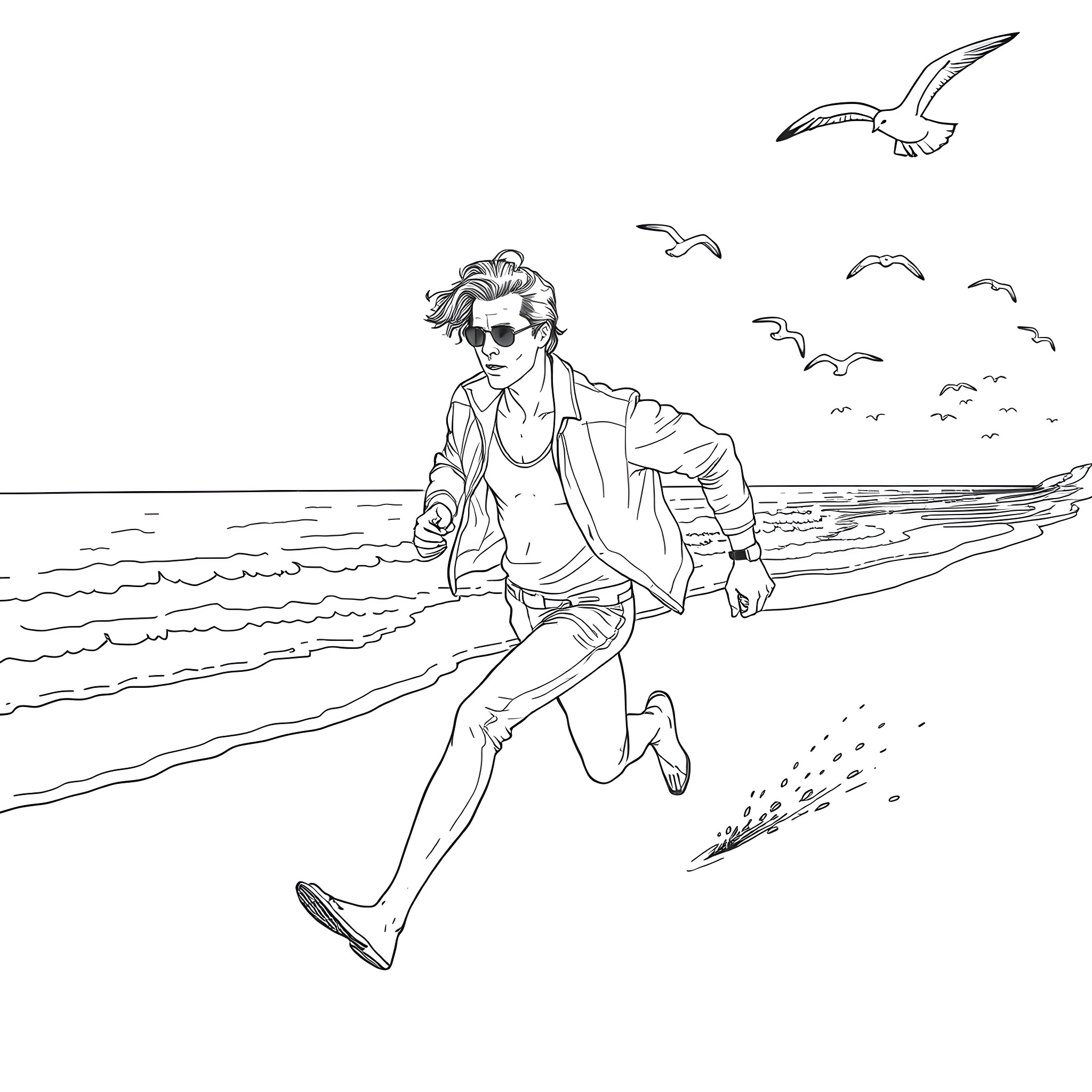 Best Brad Pitt Coloring Pages (Free Printable PDF)