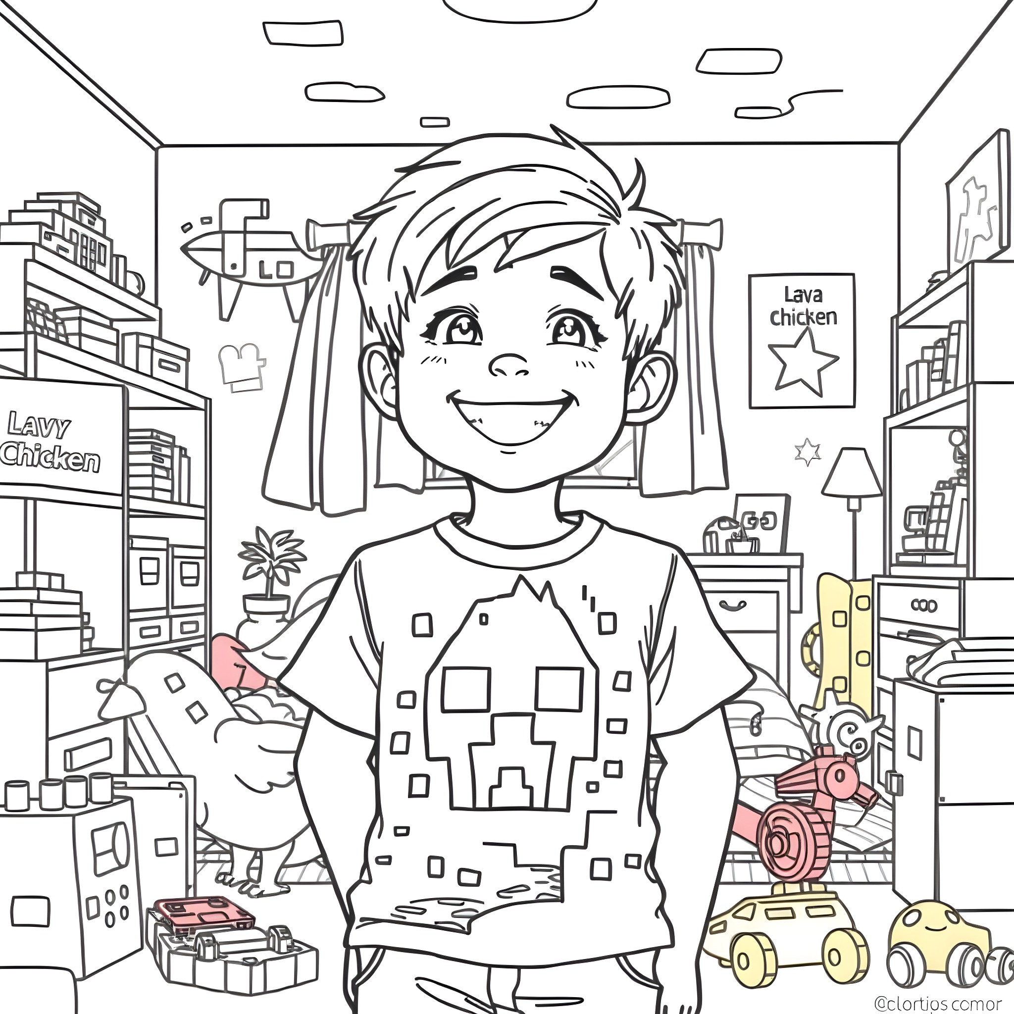 995 Best Boy Coloring Pages (Free Printable PDFs)