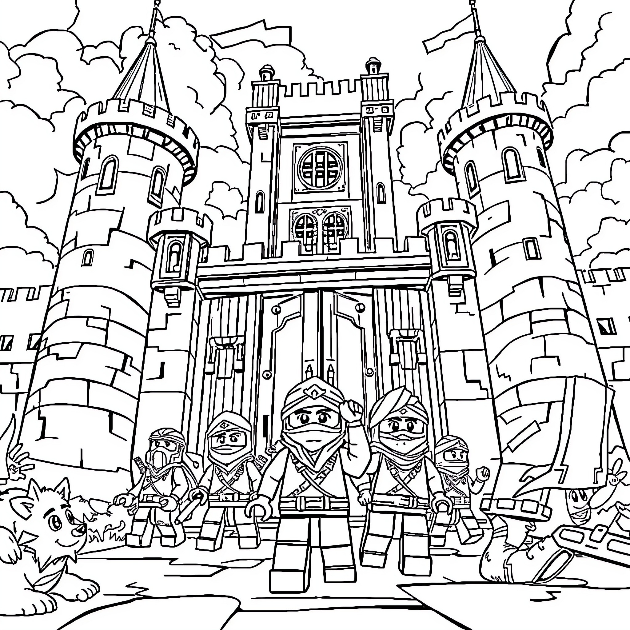 Best Ninjago Coloring Pages (Free Printable PDF)