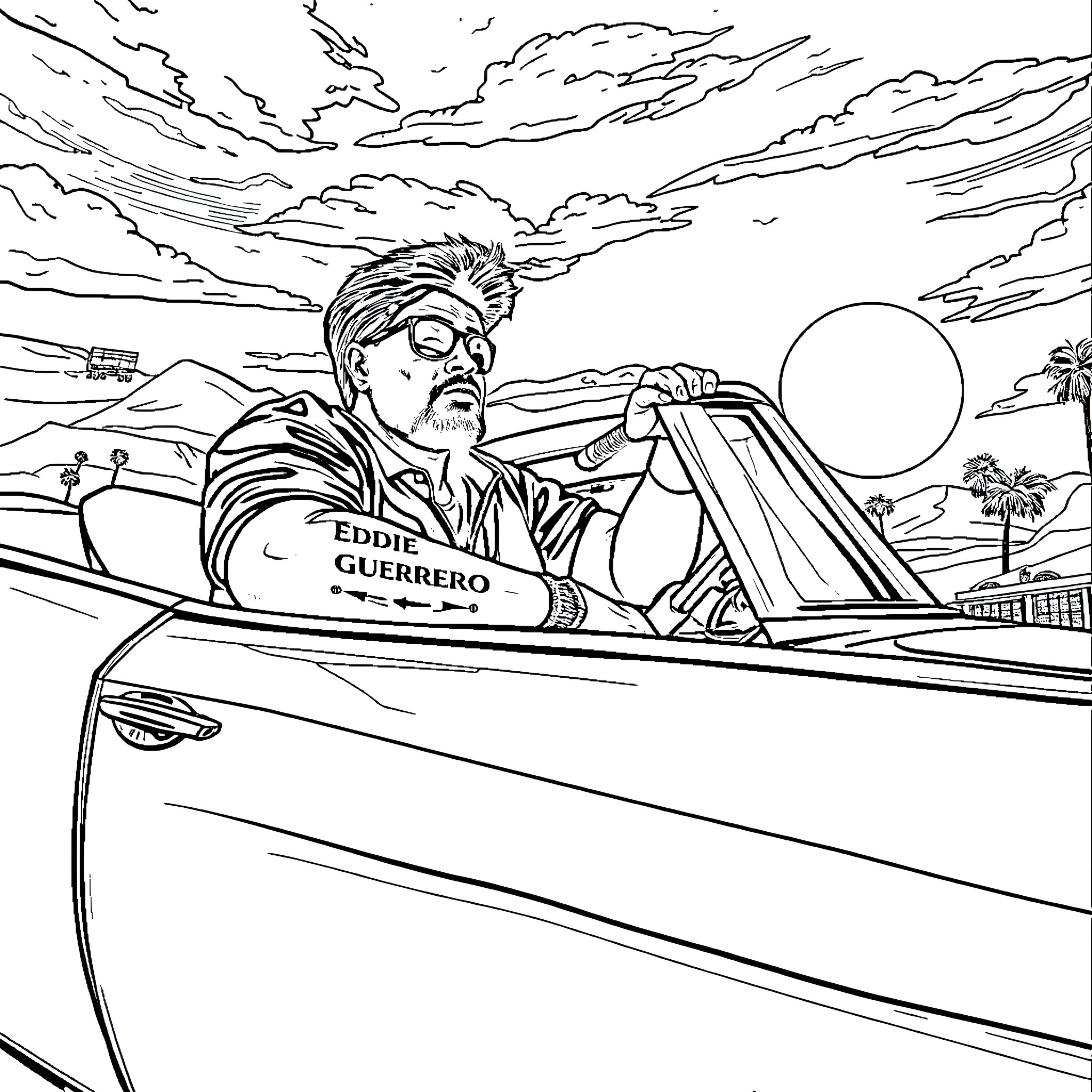 Best Jey Uso Coloring Pages (Free Printable PDF)