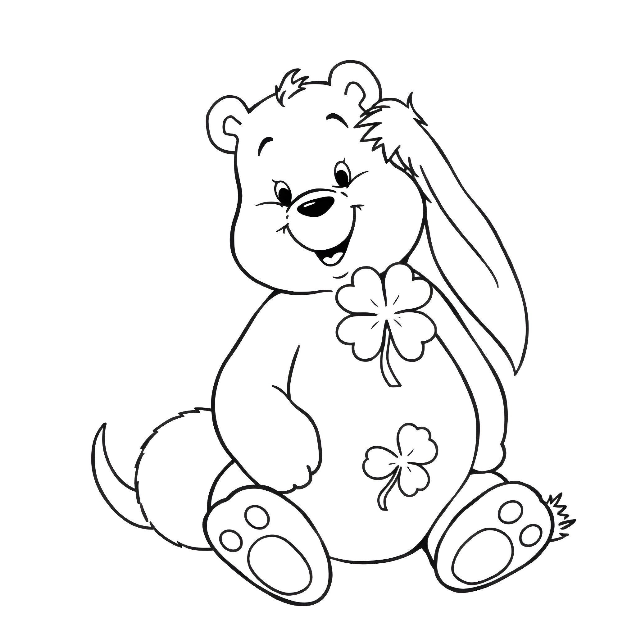 Best Care Bear Coloring Pages (Free Printable PDF)