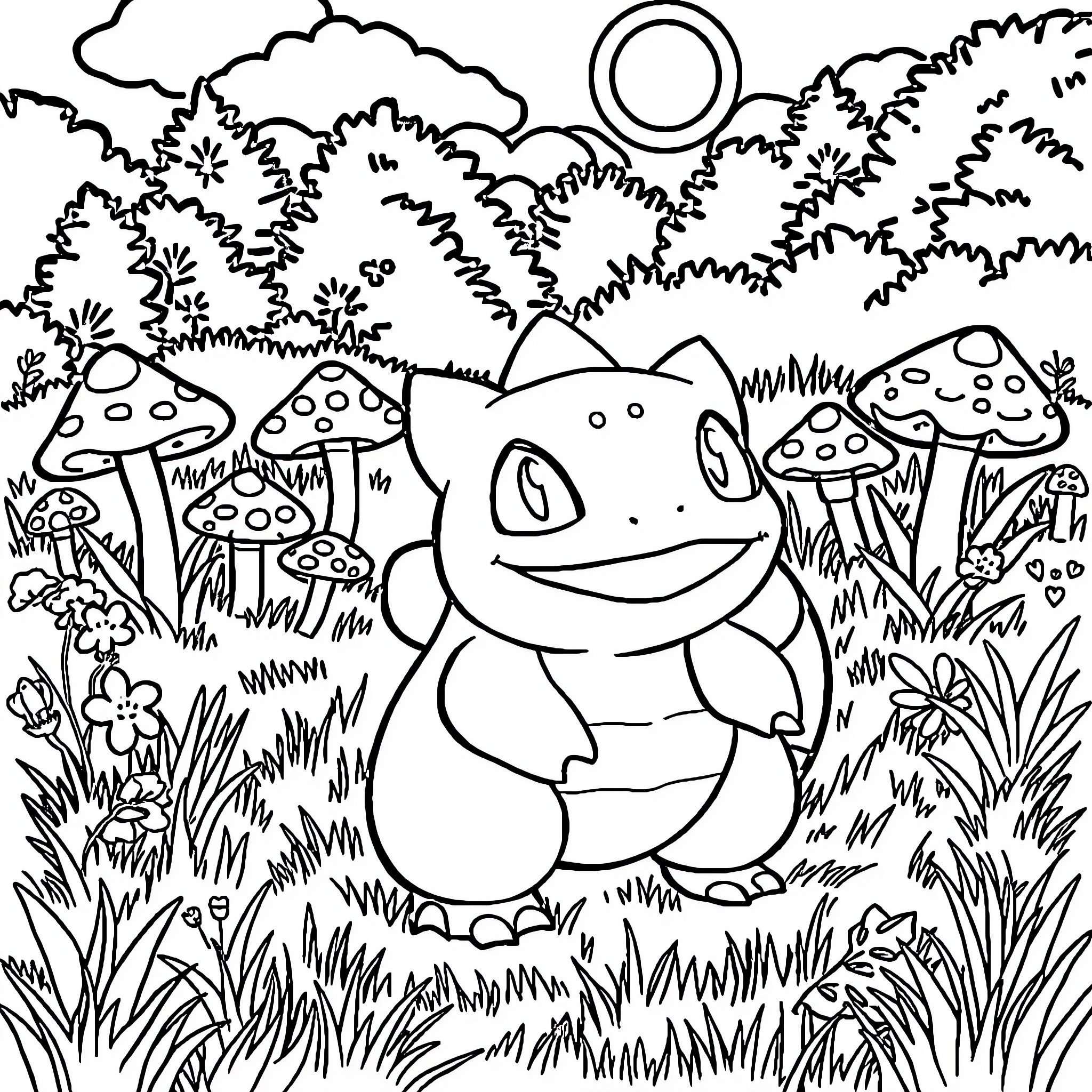 27 Best Bulbasaur Coloring Pages (Free Printable PDFs)