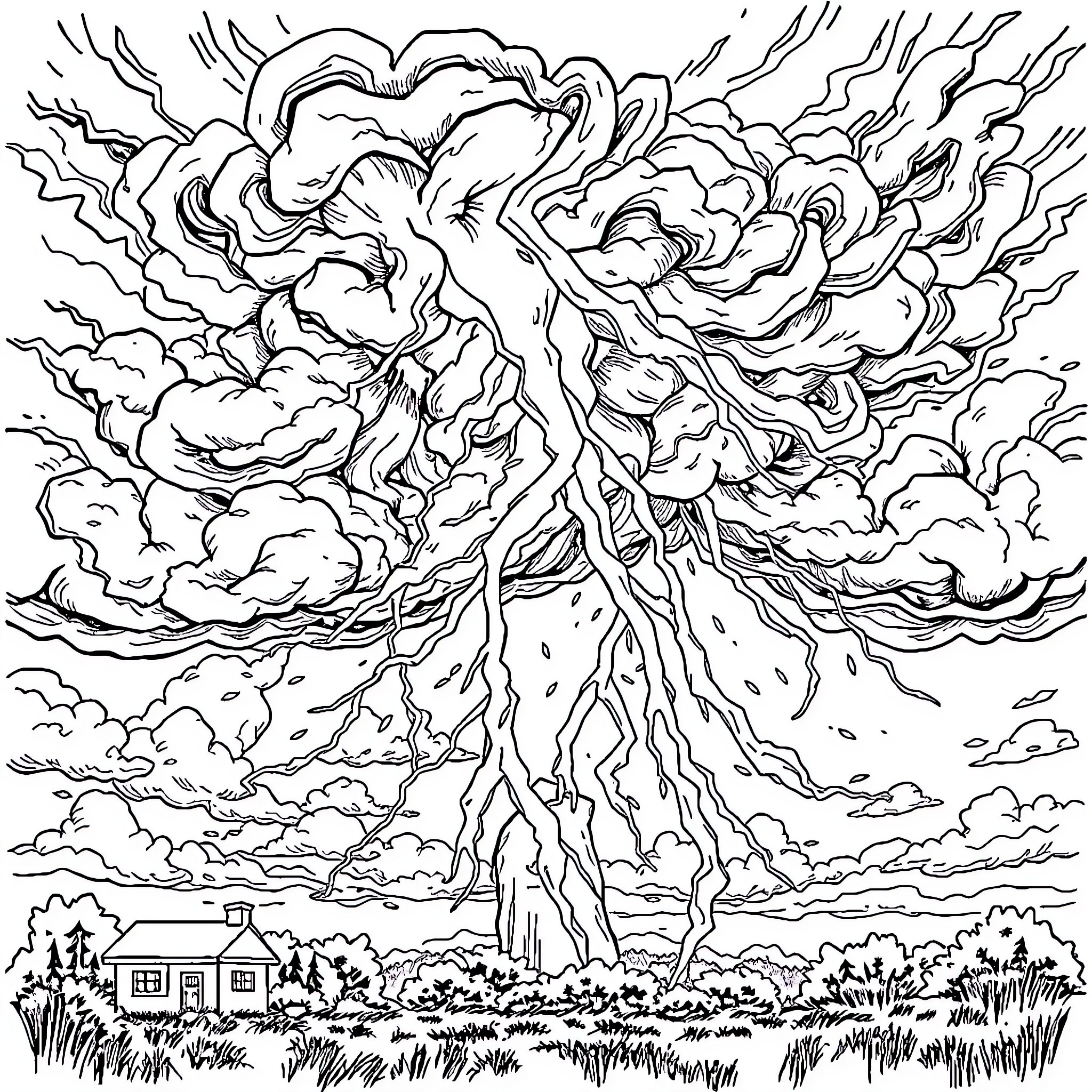 Best Thunder Coloring Pages (Free Printable PDF)