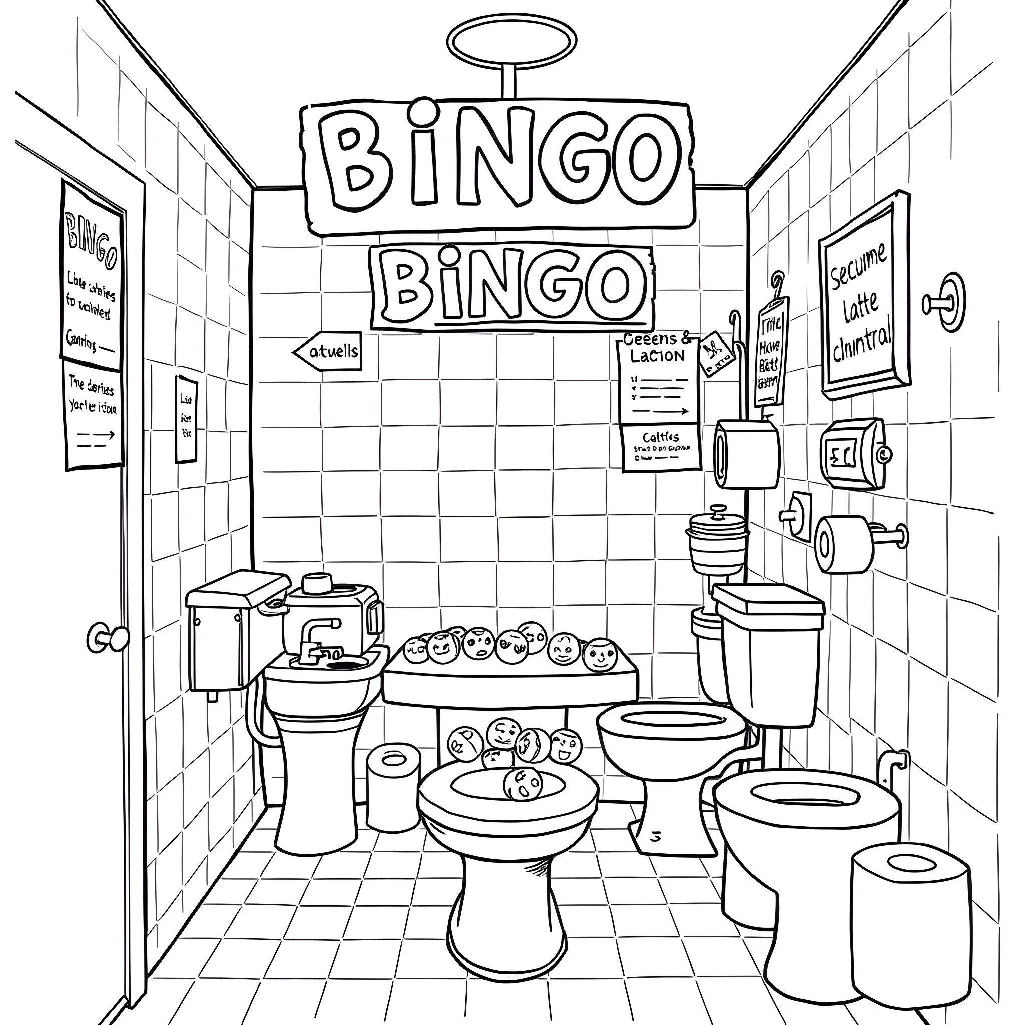 Best Bingo Coloring Pages (Free Printable PDF)