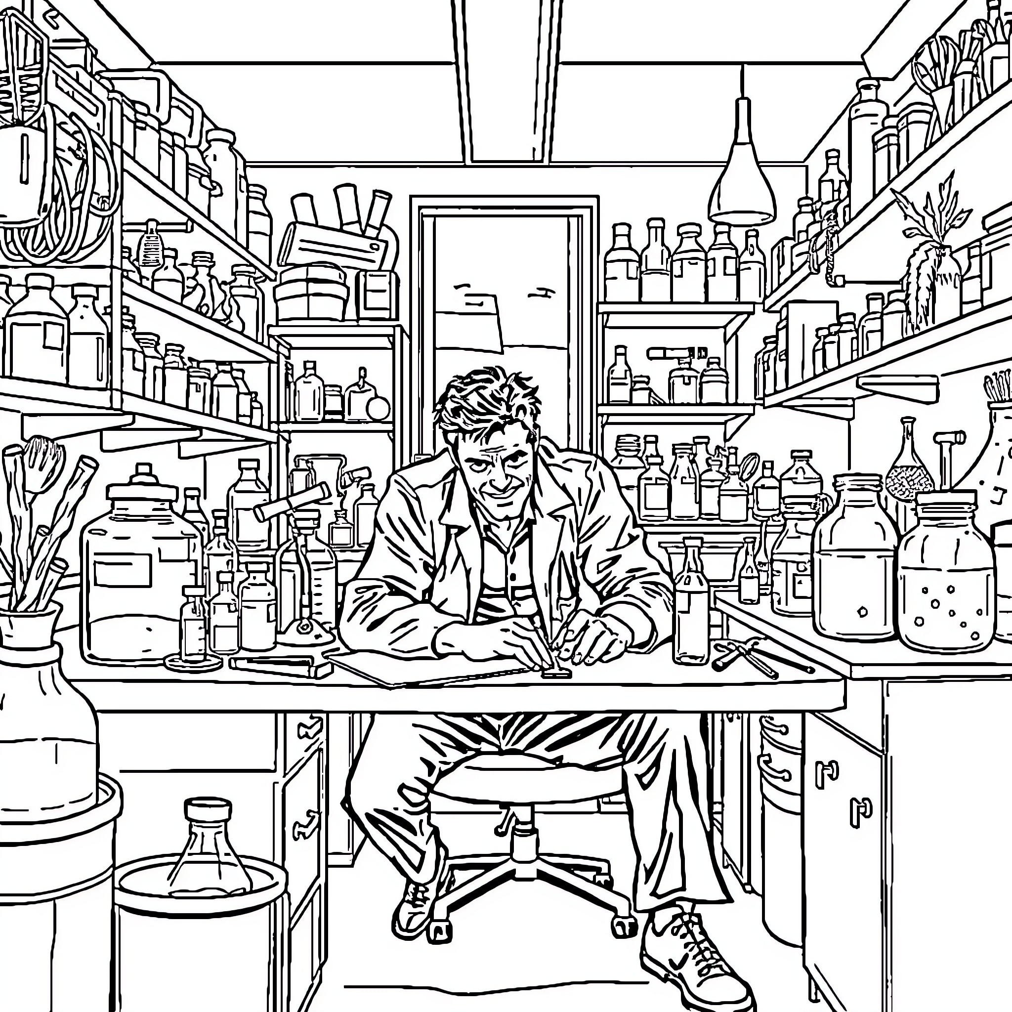 Best Dexter Morgan Coloring Pages (Free Printable PDF)