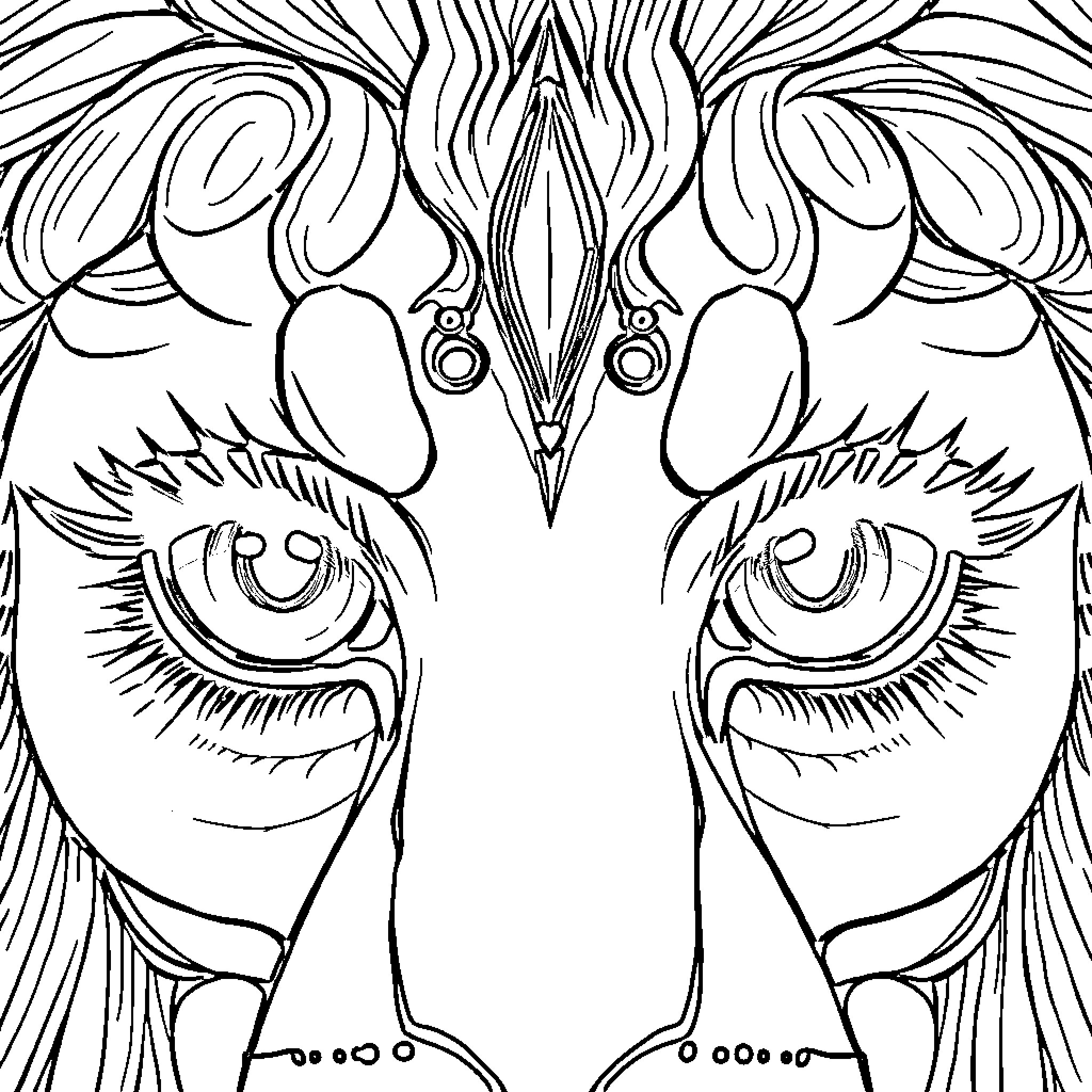 Best Eye Coloring Pages (Free Printable PDF)