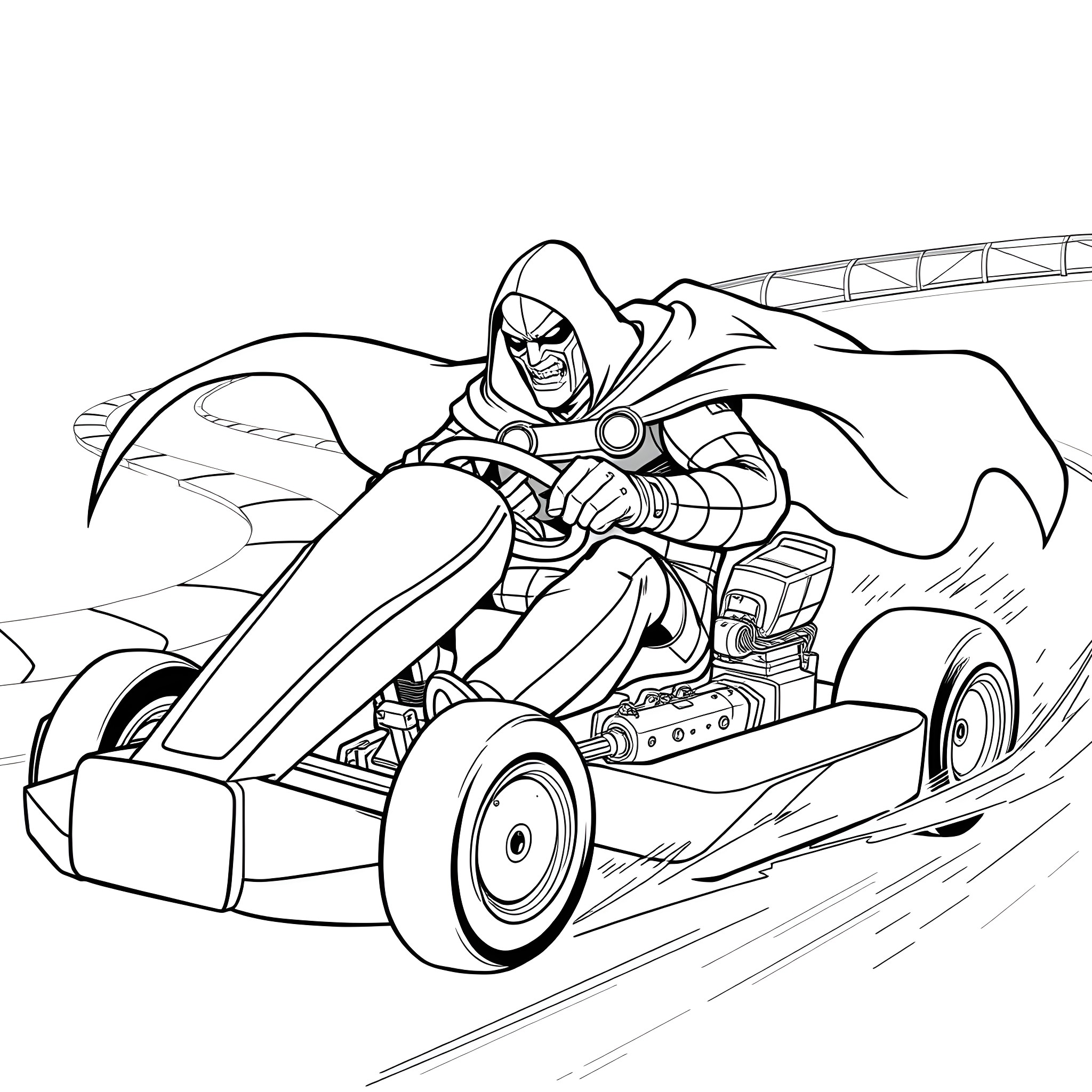 Best Dr. Doom Coloring Pages (Free Printable PDF)