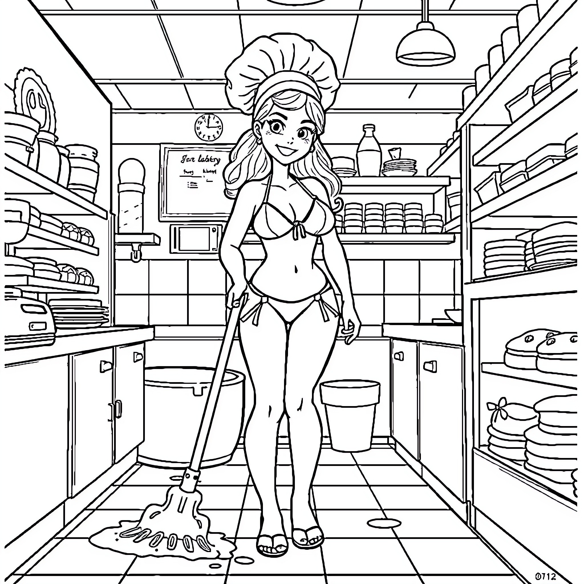Best Baker Coloring Pages (Free Printable PDF)