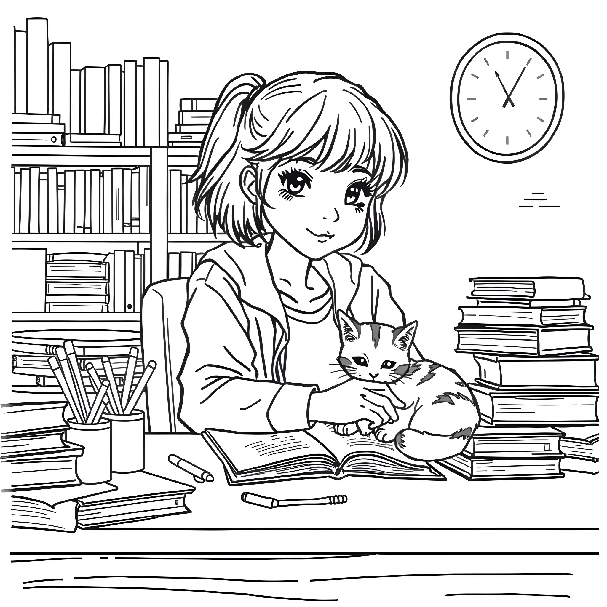 243 Best Girl Coloring Pages (Free Printable PDFs)