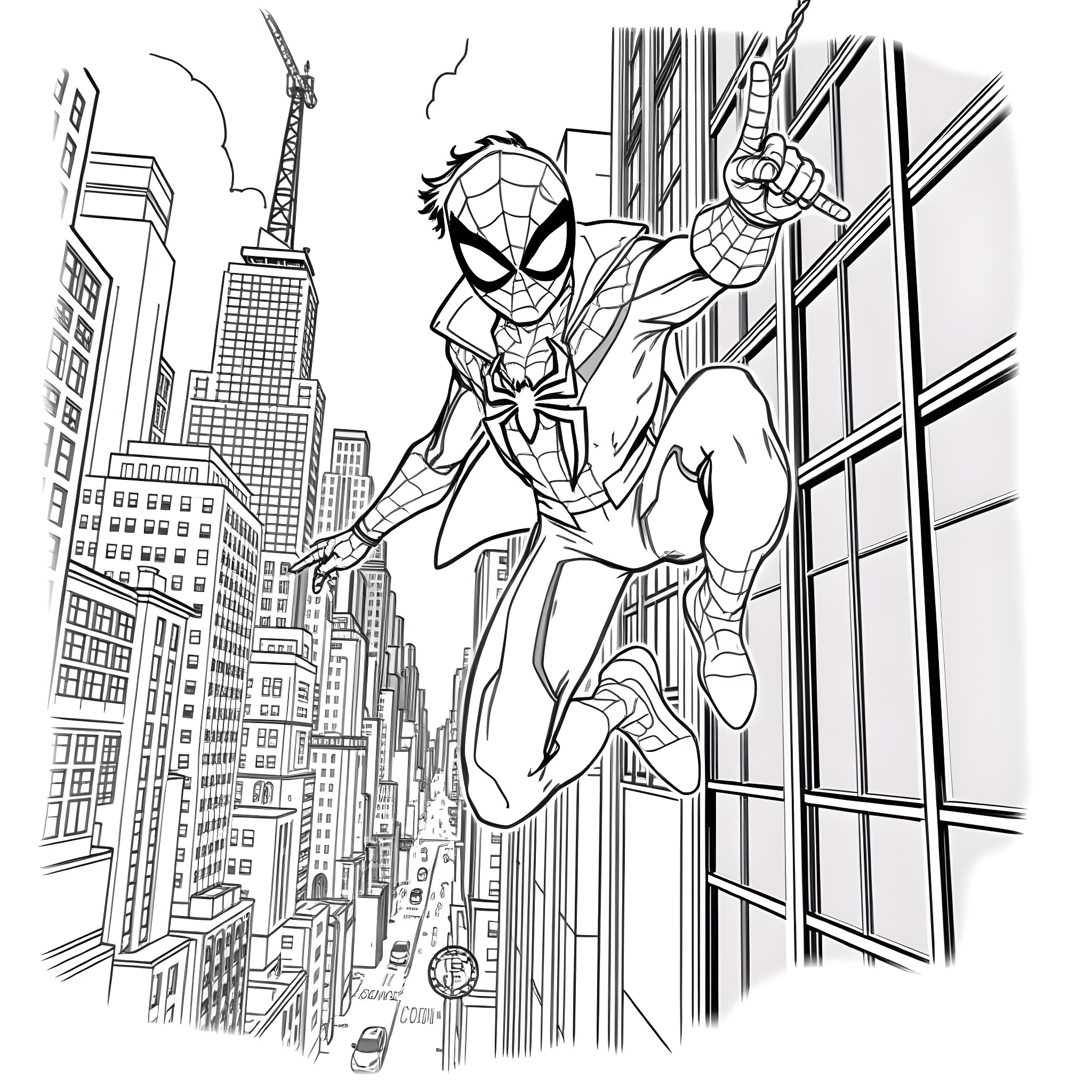 1 Best Spider-Boy Coloring Pages (Free Printable PDFs)