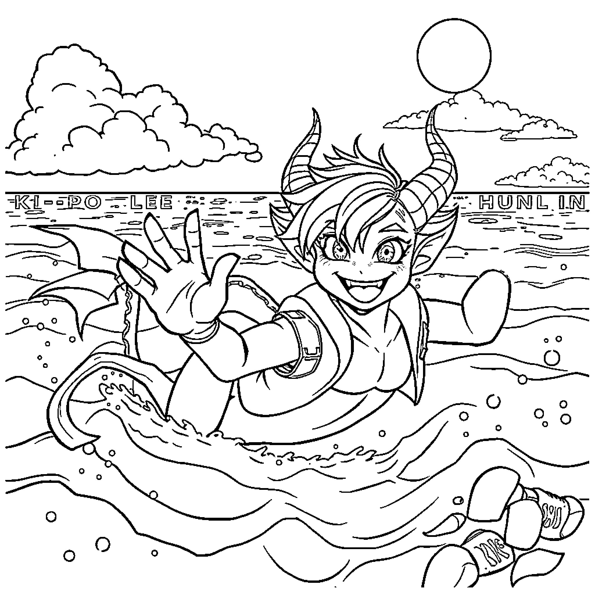 Best Demon Coloring Pages (Free Printable PDF)