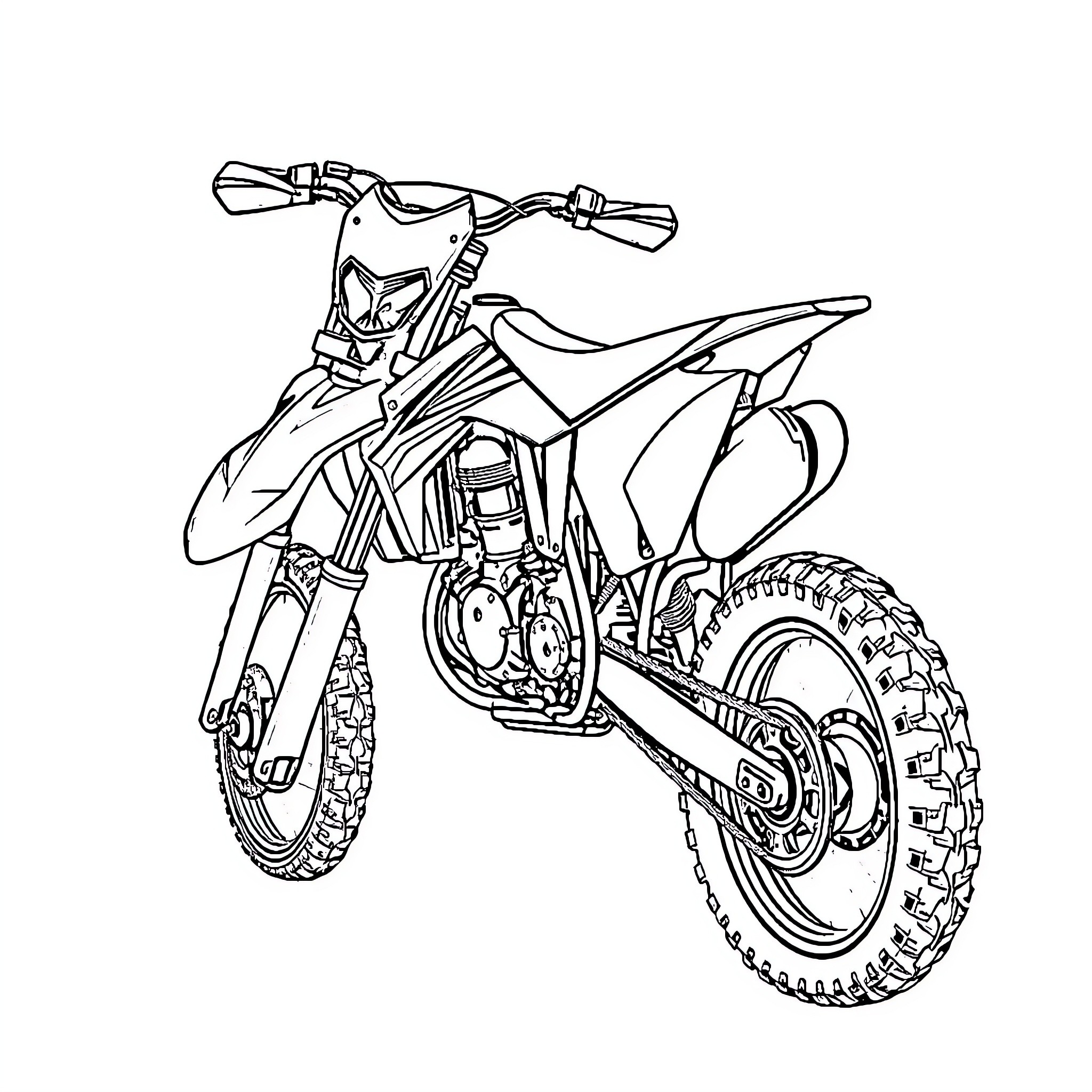 Best CRF 250R Coloring Pages (Free Printable PDF)