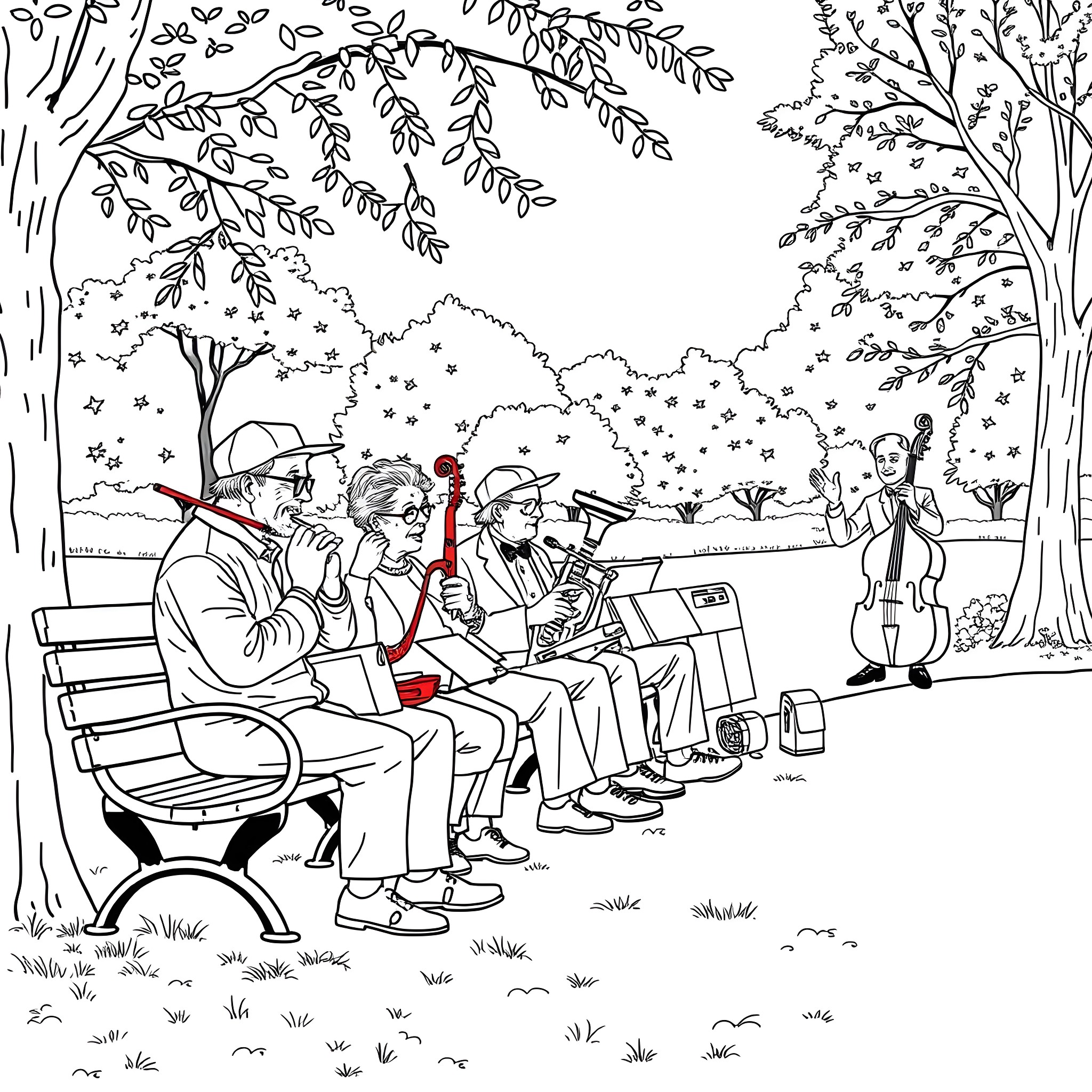 23 Best Senior Coloring Pages (Free Printable PDFs)