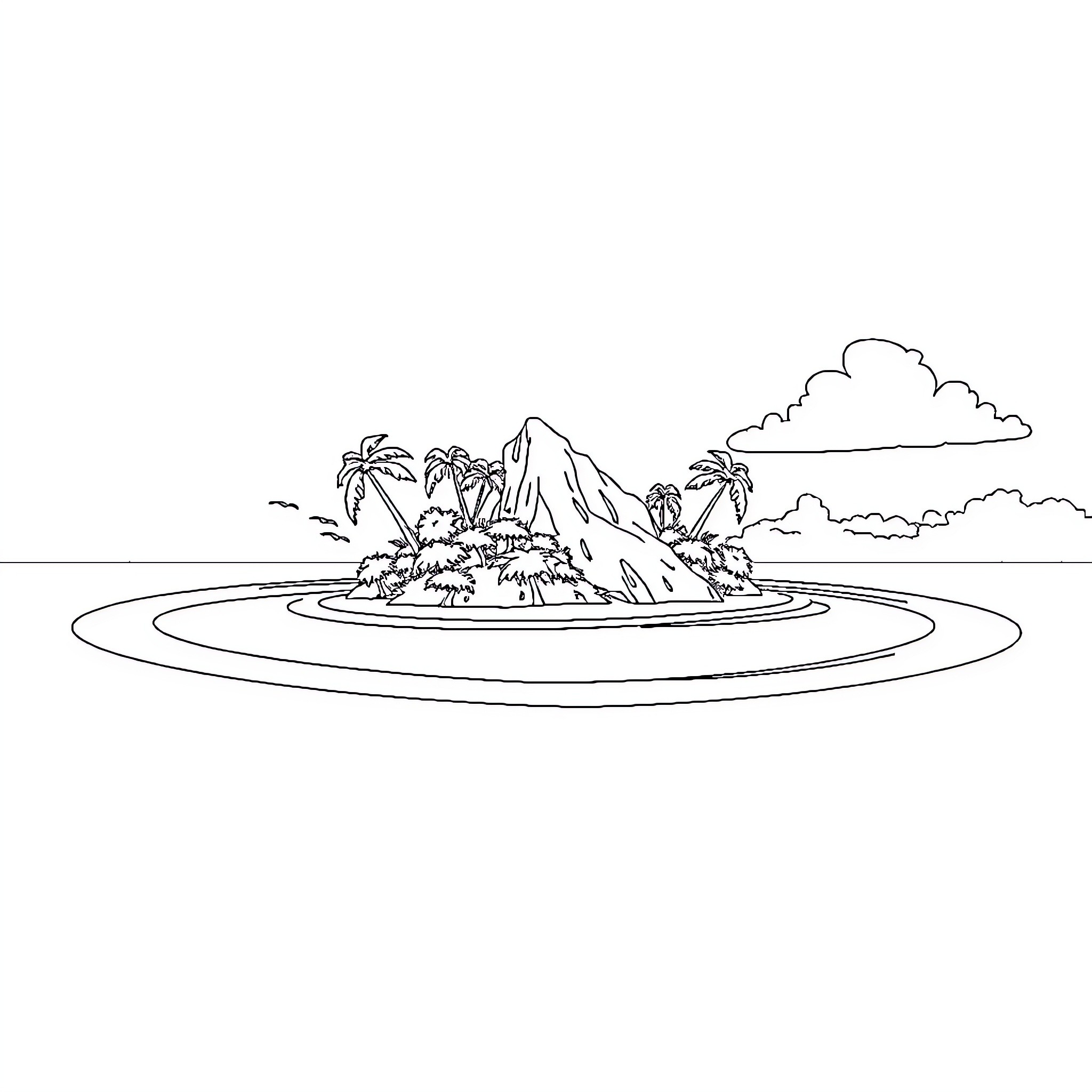 Best Island Coloring Pages (Free Printable PDF)