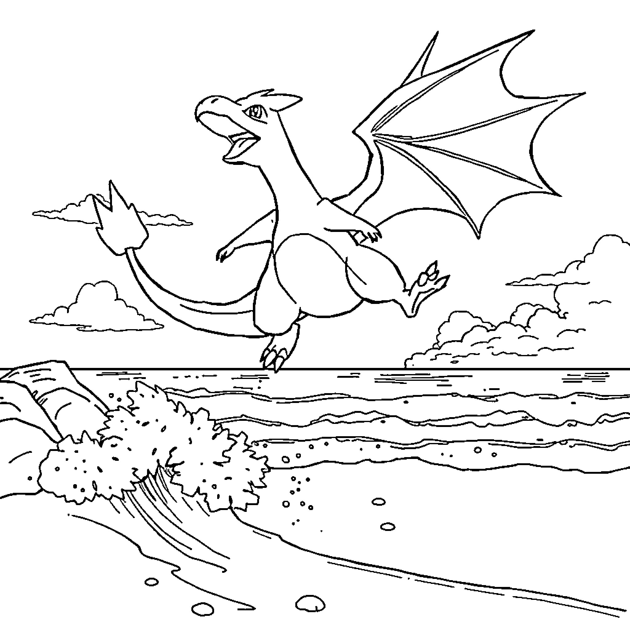 Best Charizard Coloring Pages (Free Printable PDF)