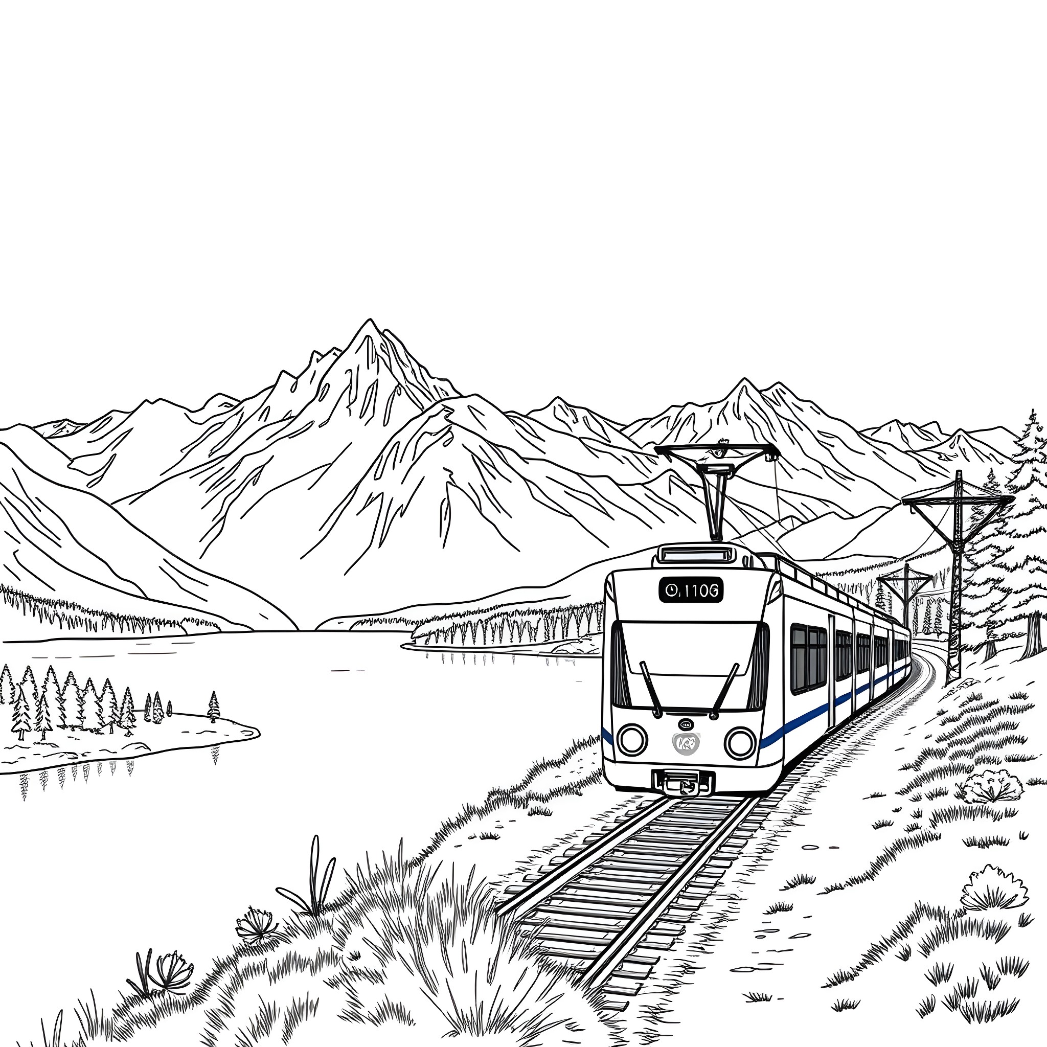 3 Best Subway Coloring Pages (Free Printable PDFs)