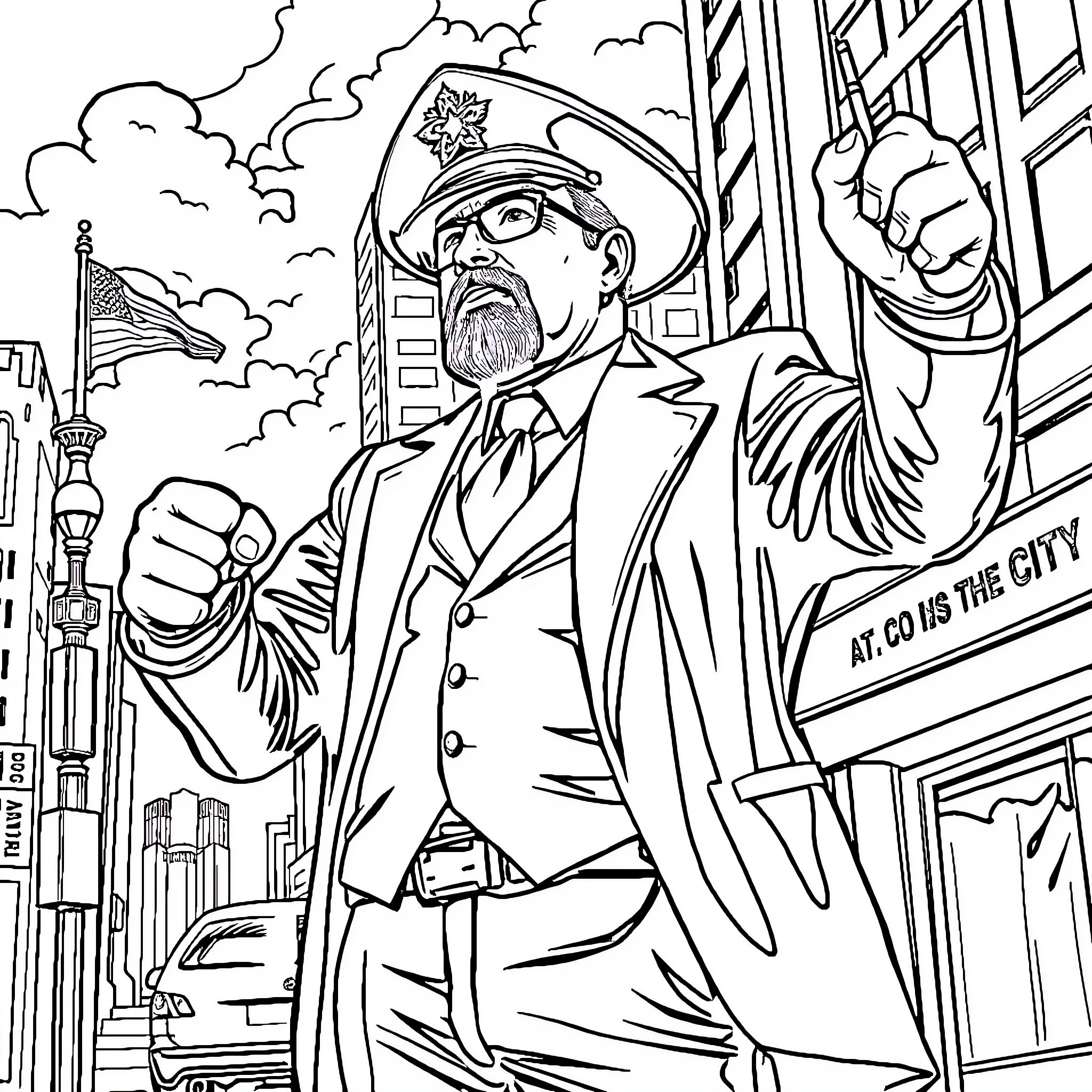 2 Best Mayor Coloring Pages (Free Printable PDFs)
