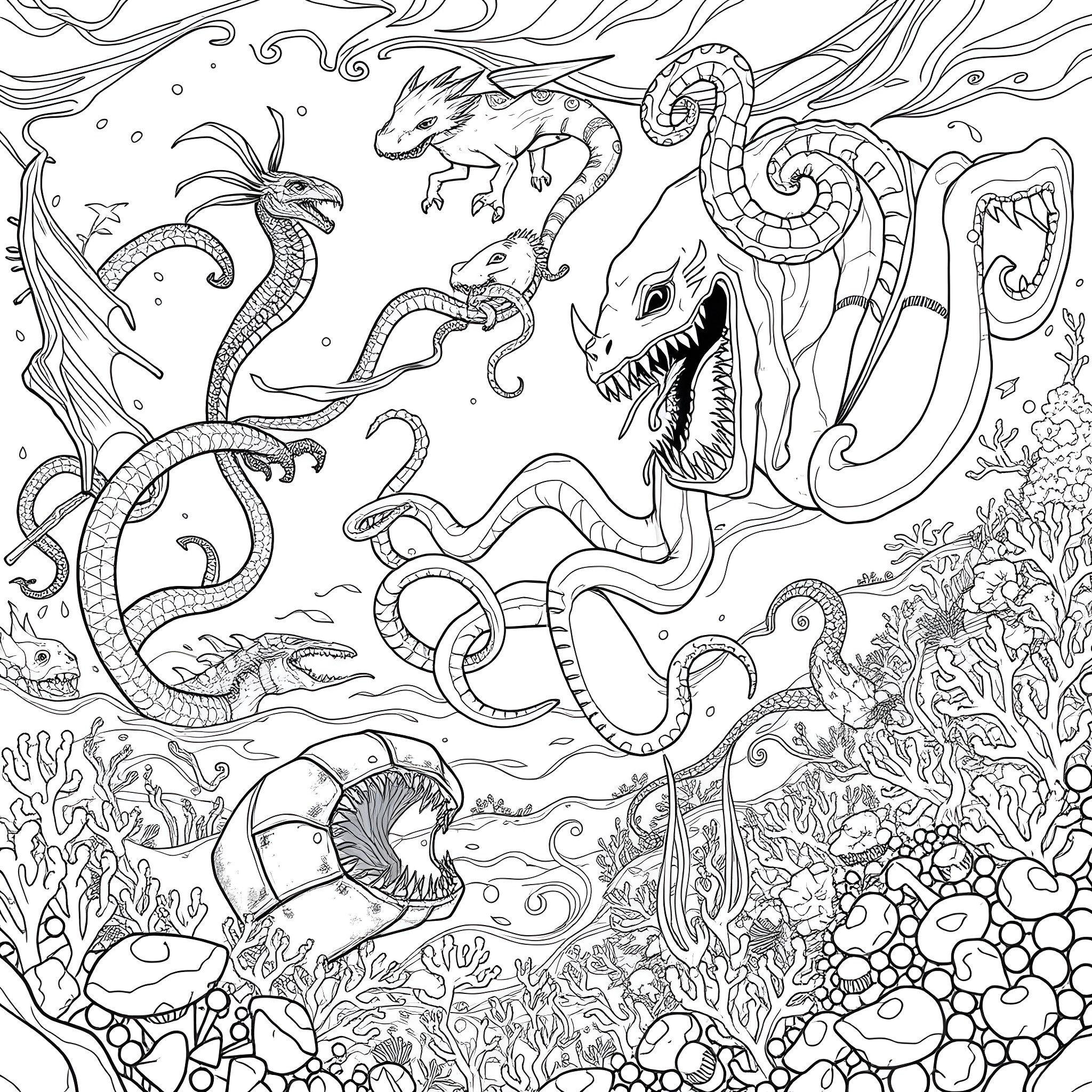 Best Onryō Coloring Pages (Free Printable PDF)