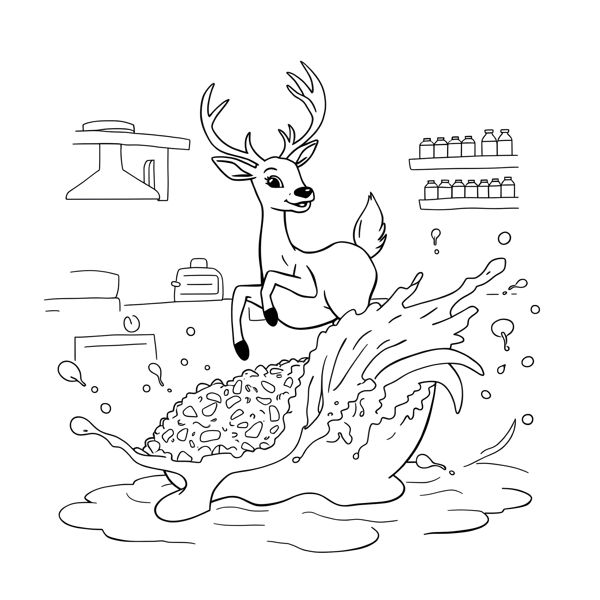 Best Deer Coloring Pages (Free Printable PDF)