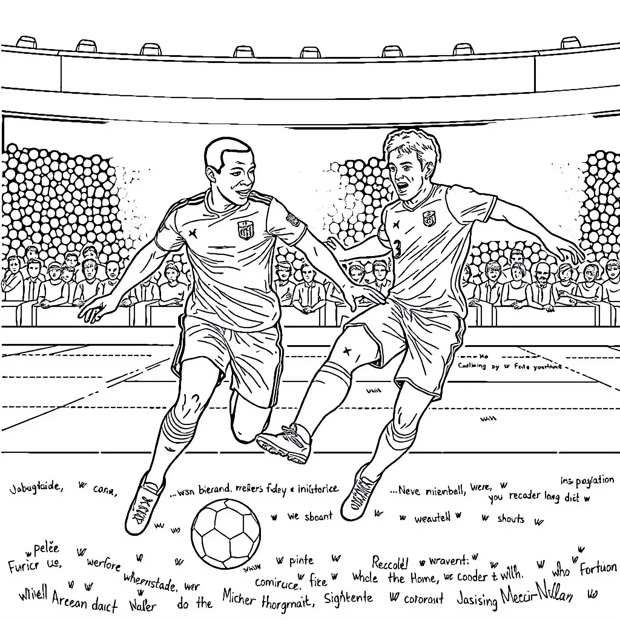 Best Mbappe Coloring Pages (Free Printable PDF)
