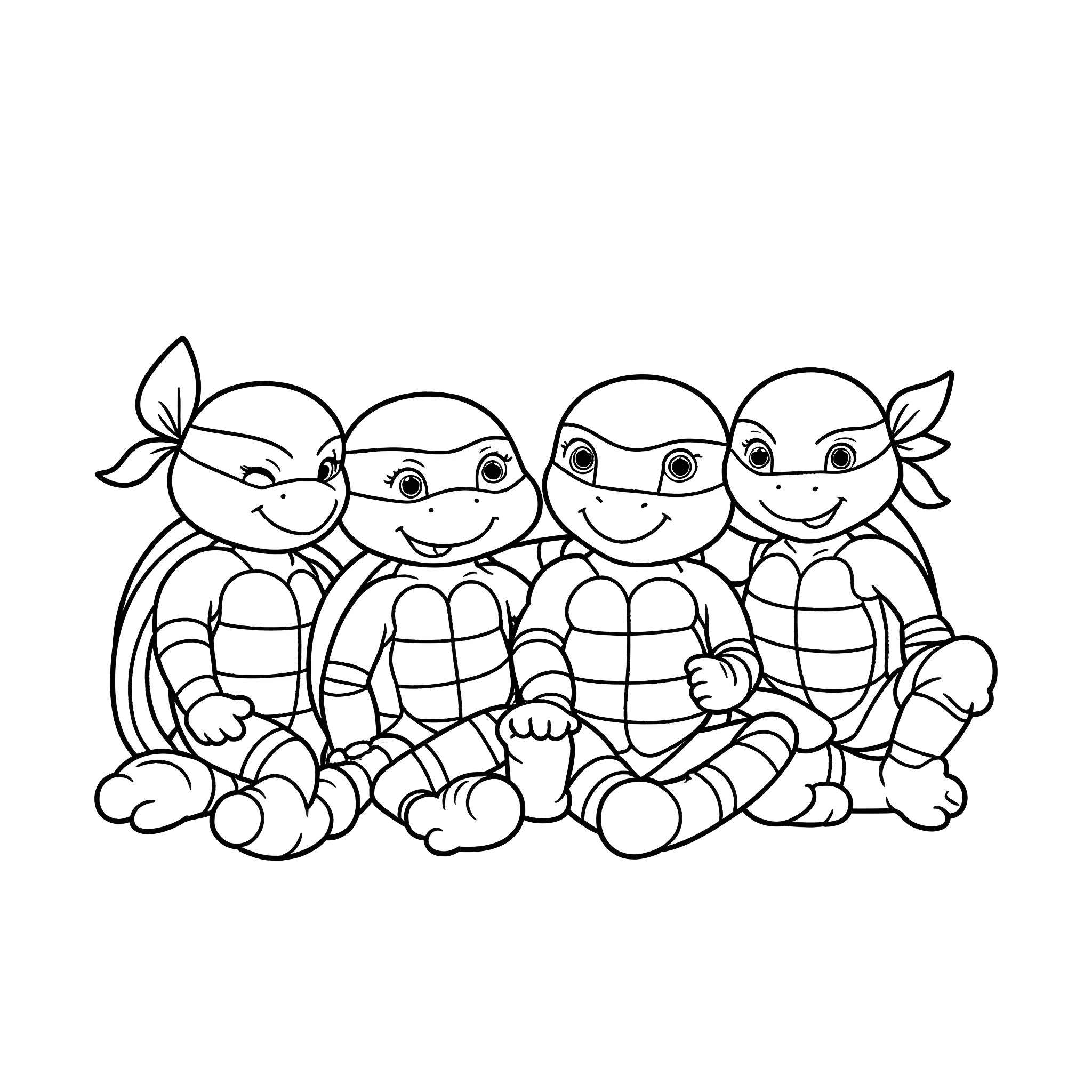 Best Ninja Turtles Coloring Pages (Free Printable PDF)