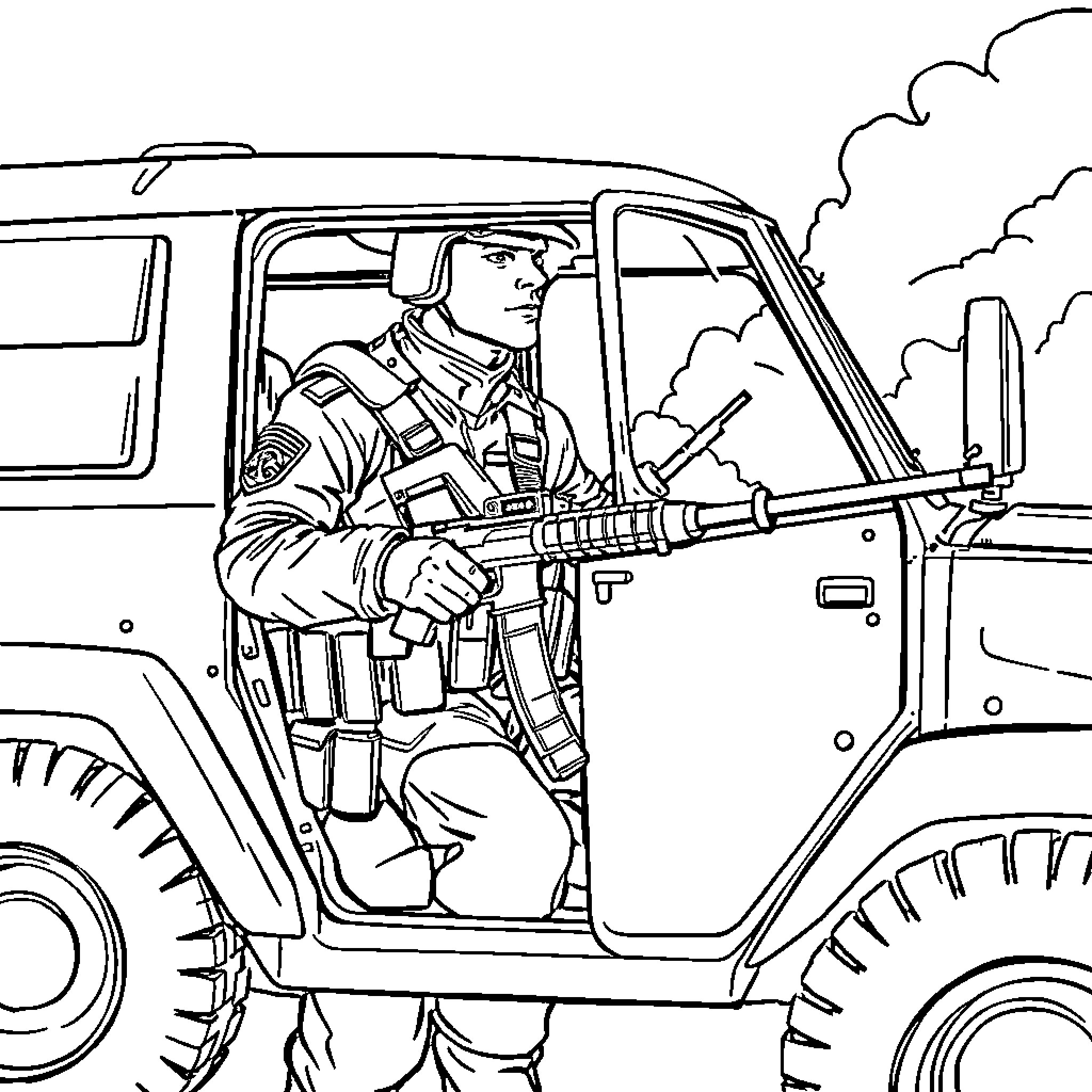 Best Militaire Coloring Pages (Free Printable PDF)