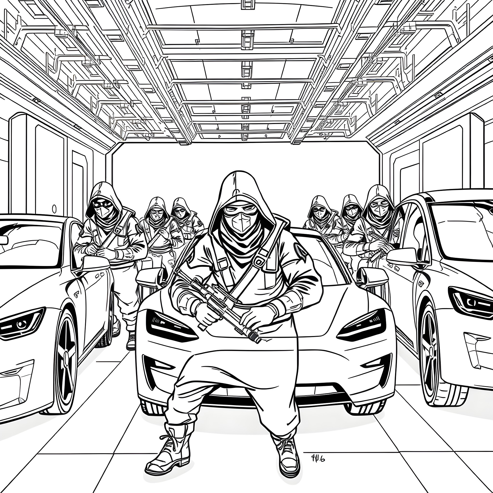 Best Spy Ninja Coloring Pages (Free Printable PDF)