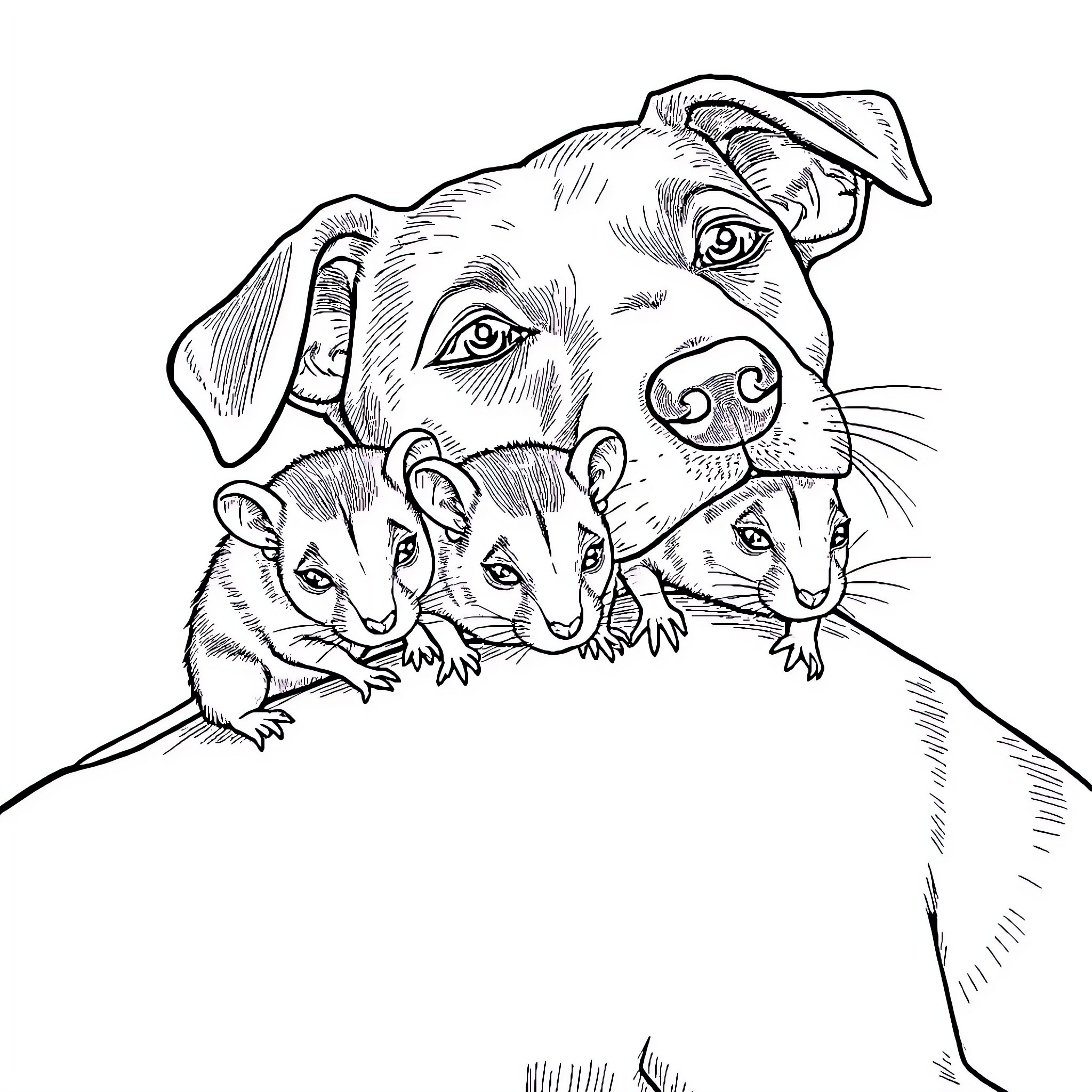 Best Rat Coloring Pages (Free Printable PDF)