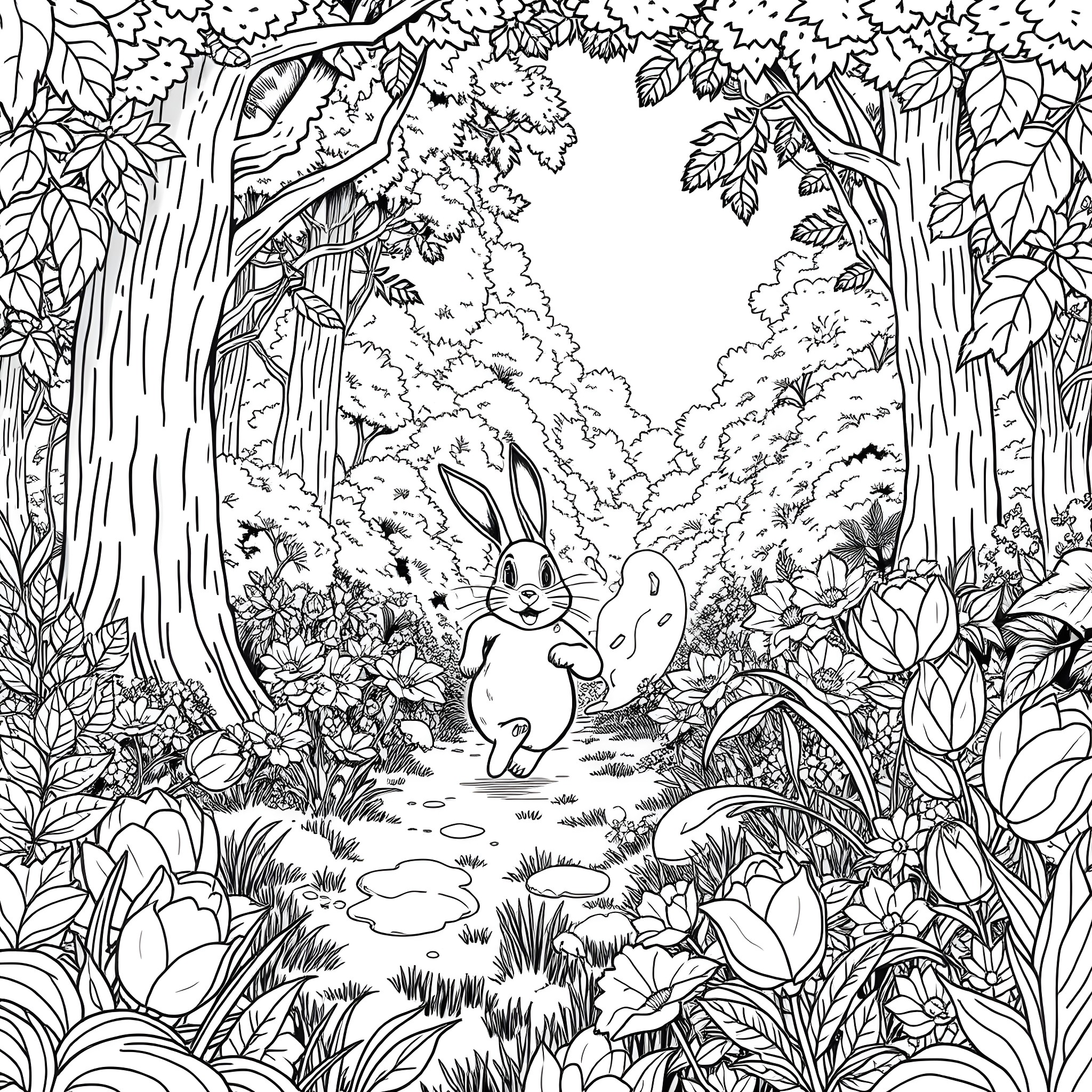 11 Best Rabbit Coloring Pages (Free Printable PDFs)