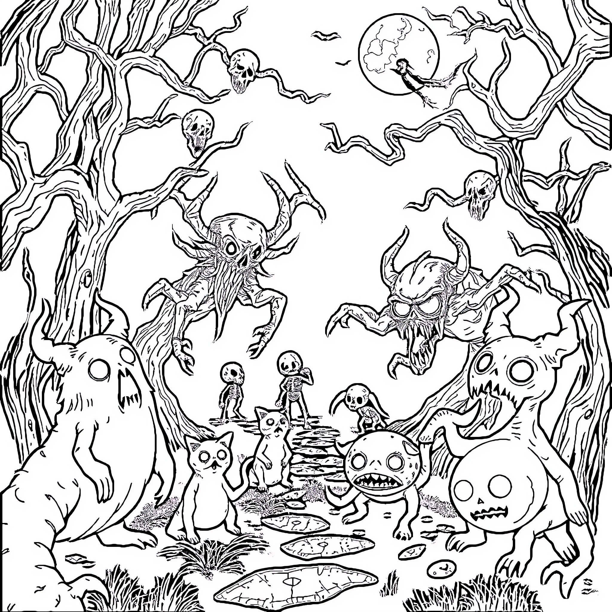 Best Nightmare Coloring Pages (Free Printable PDF)
