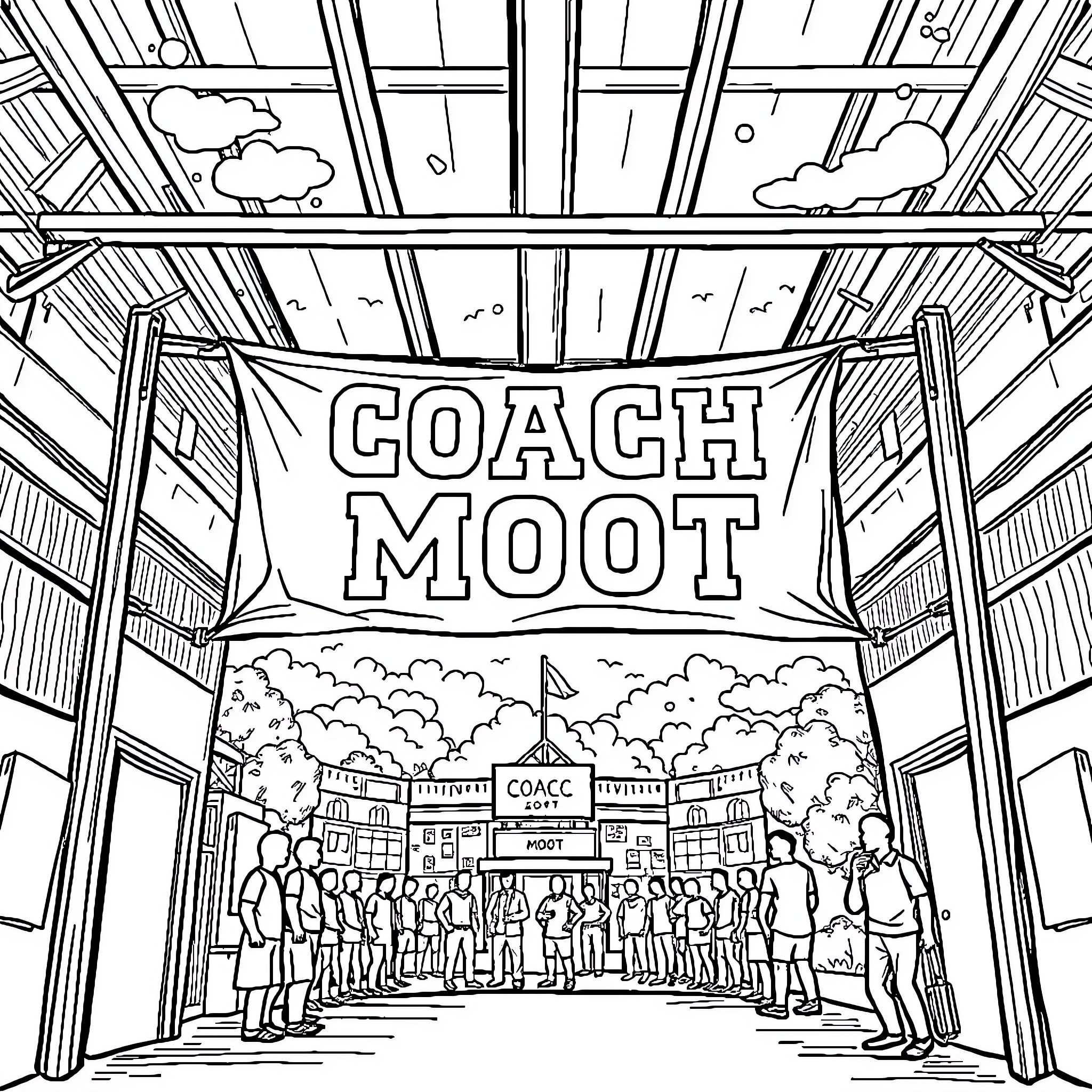 Best Coach Coloring Pages (Free Printable PDF)