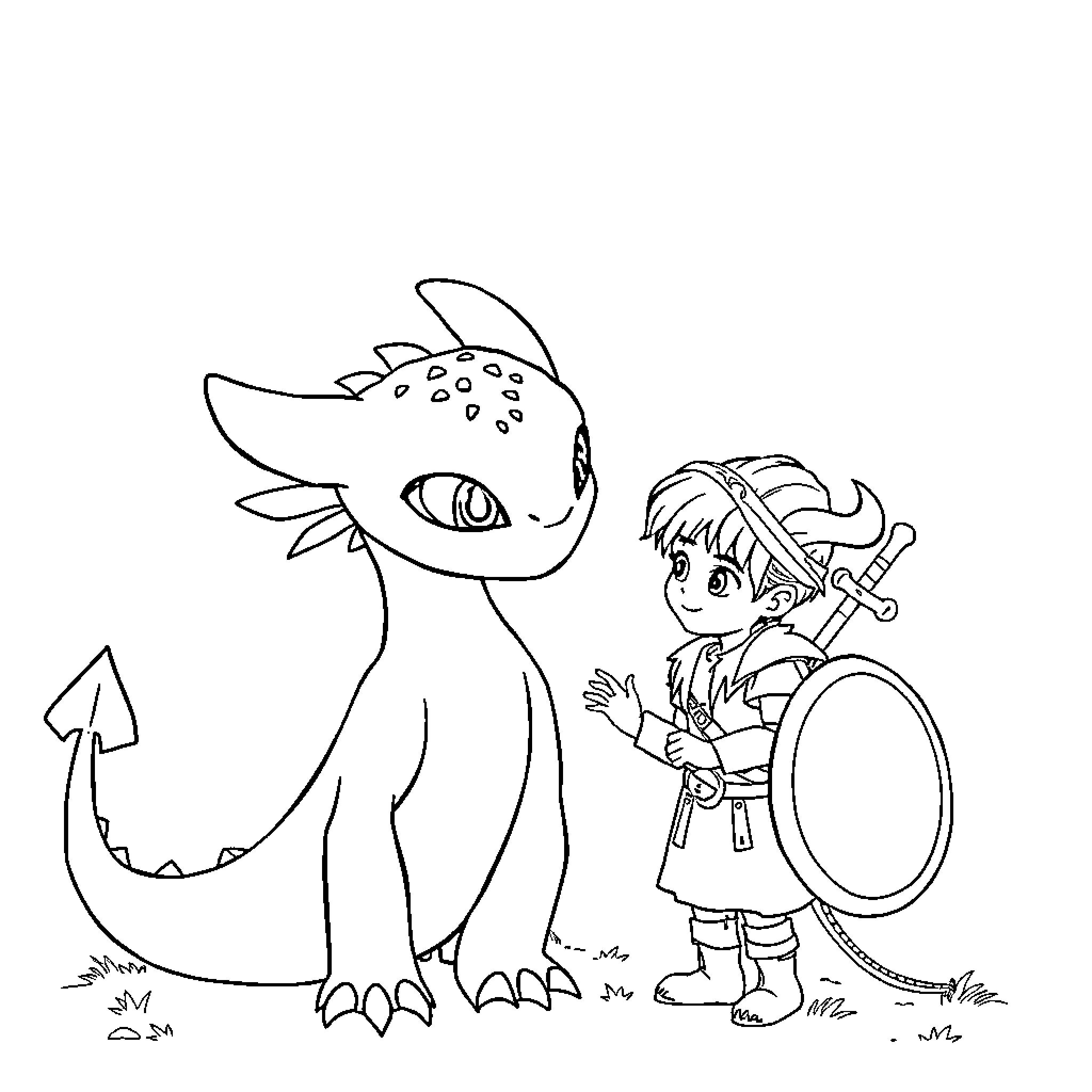 Best Toothless Coloring Pages (Free Printable PDF)
