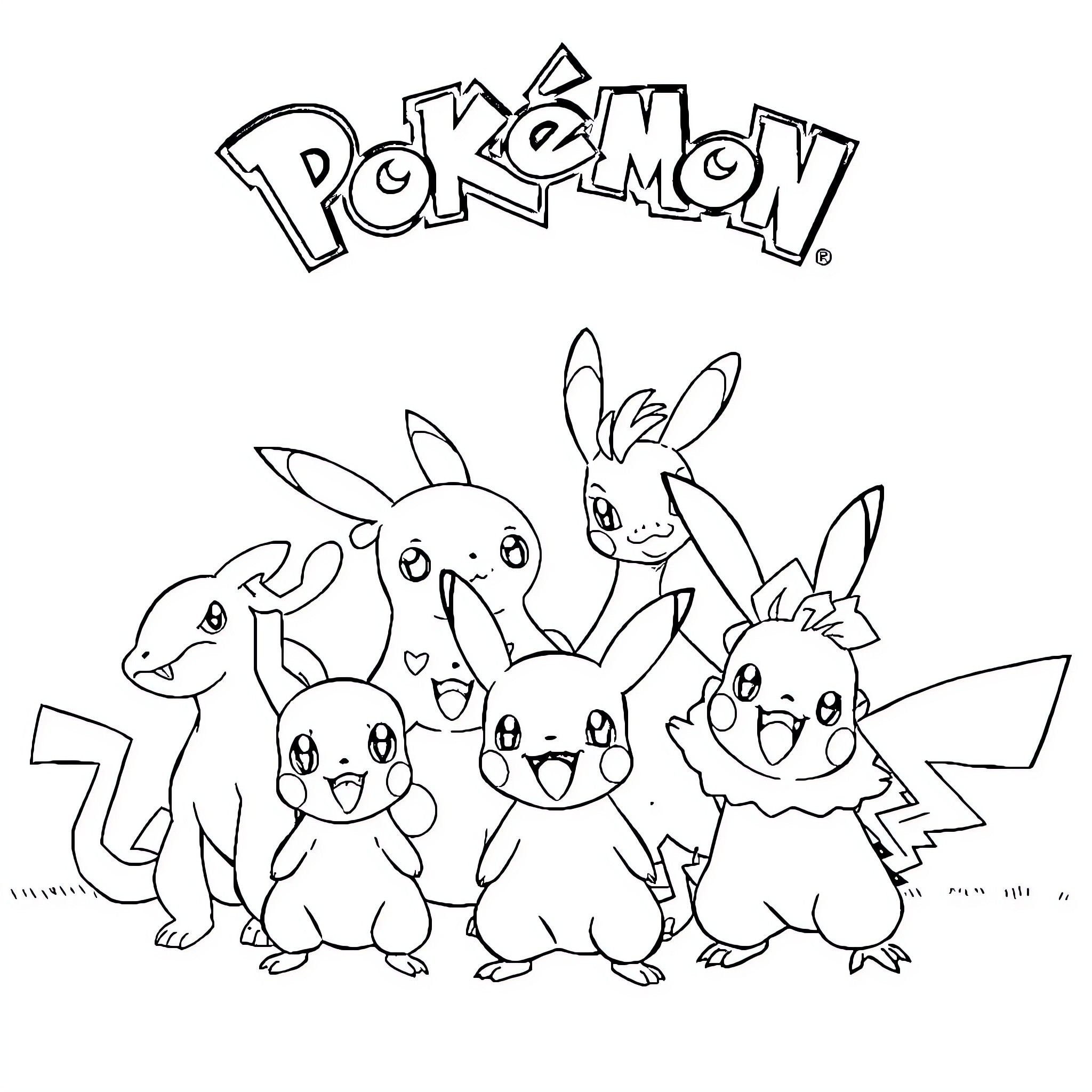 533 Best Pokémon Coloring Pages (Free Printable PDFs)