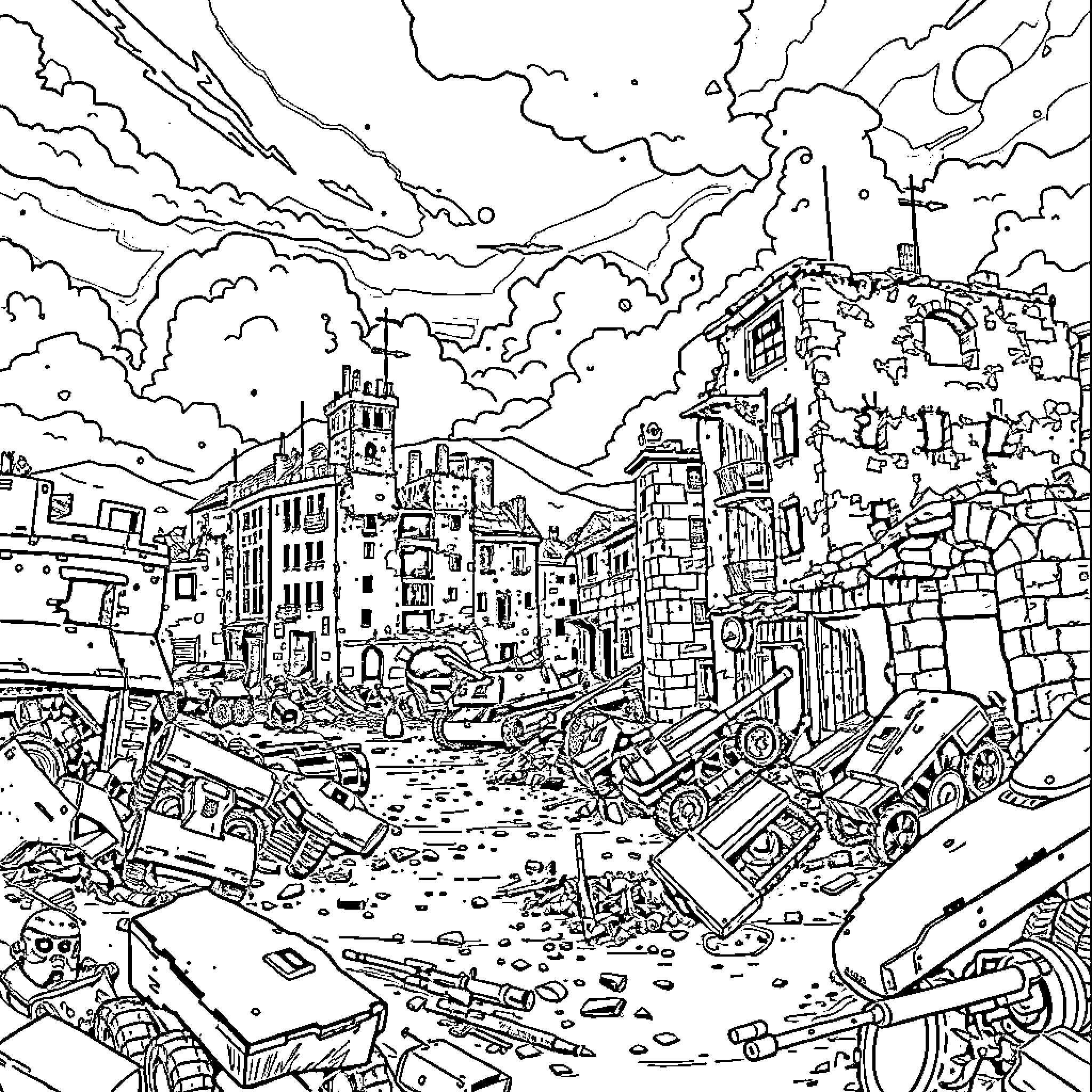 Best War Coloring Pages (Free Printable PDF)