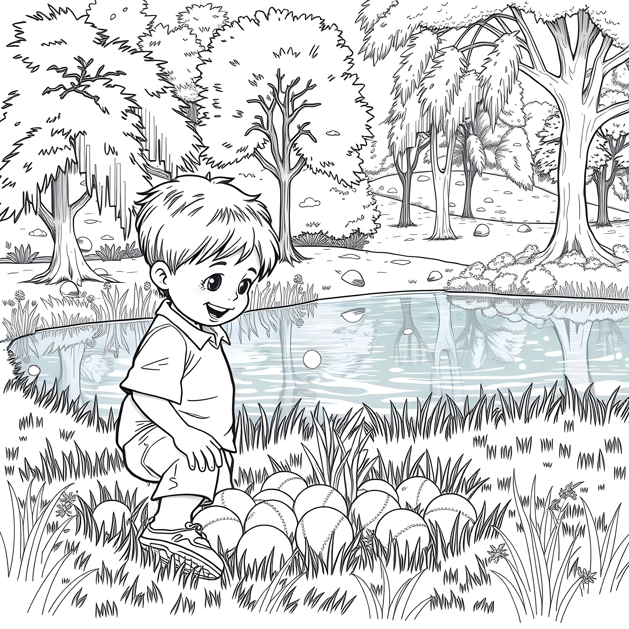 152 Best Boy Coloring Pages (Free Printable PDFs)