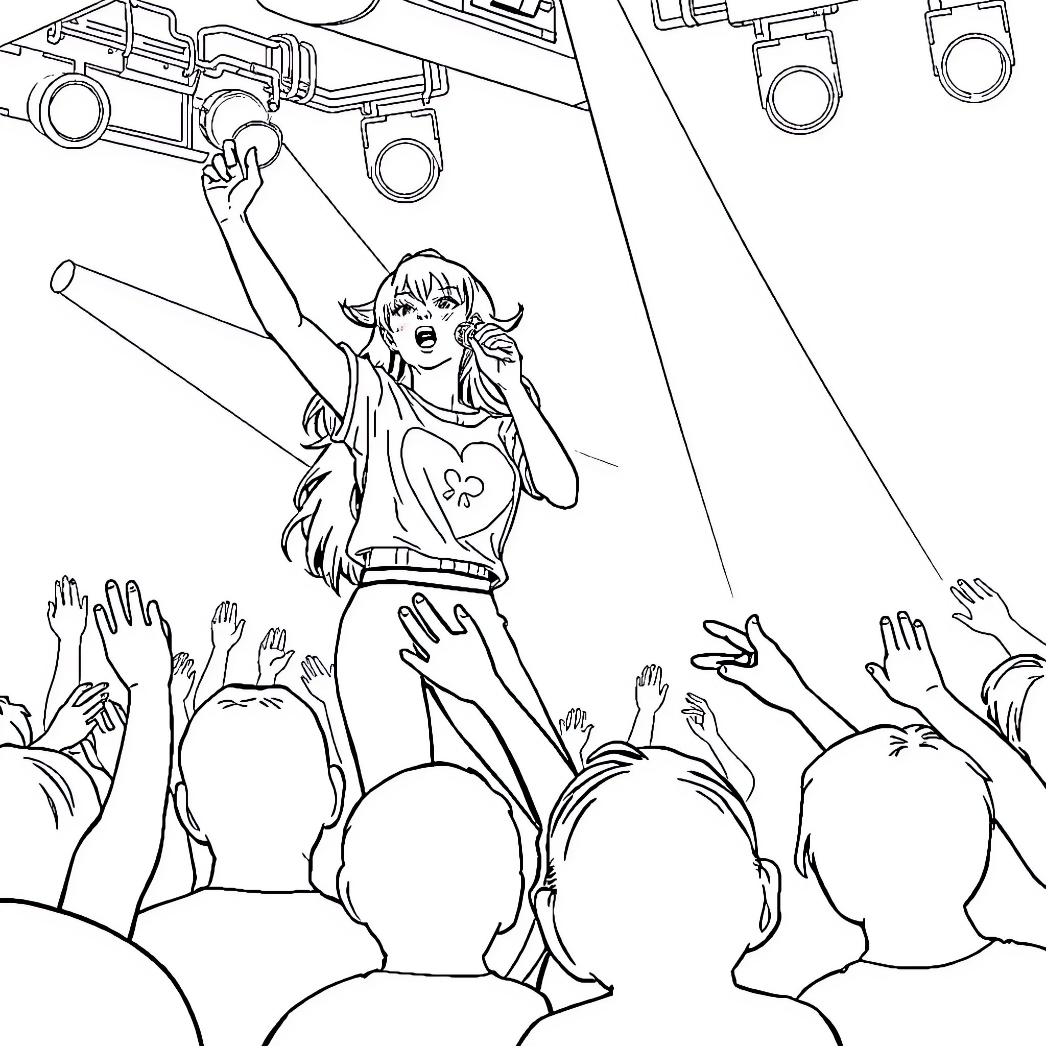 Best Huntrix Coloring Pages (Free Printable PDF)