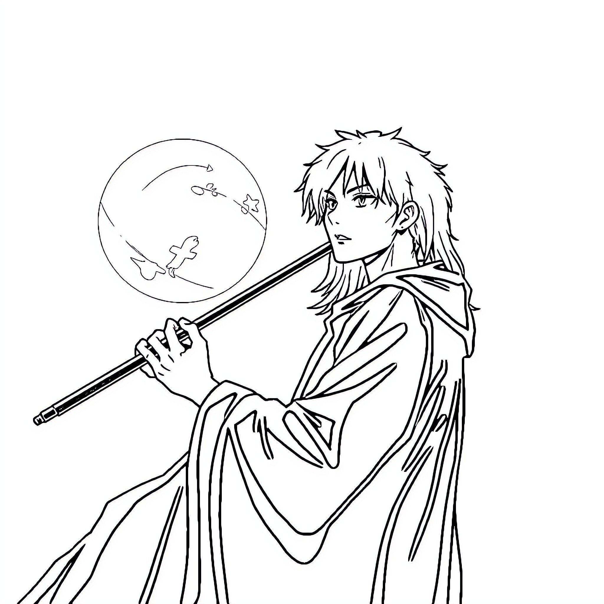 Best Manga Coloring Pages (Free Printable PDF)
