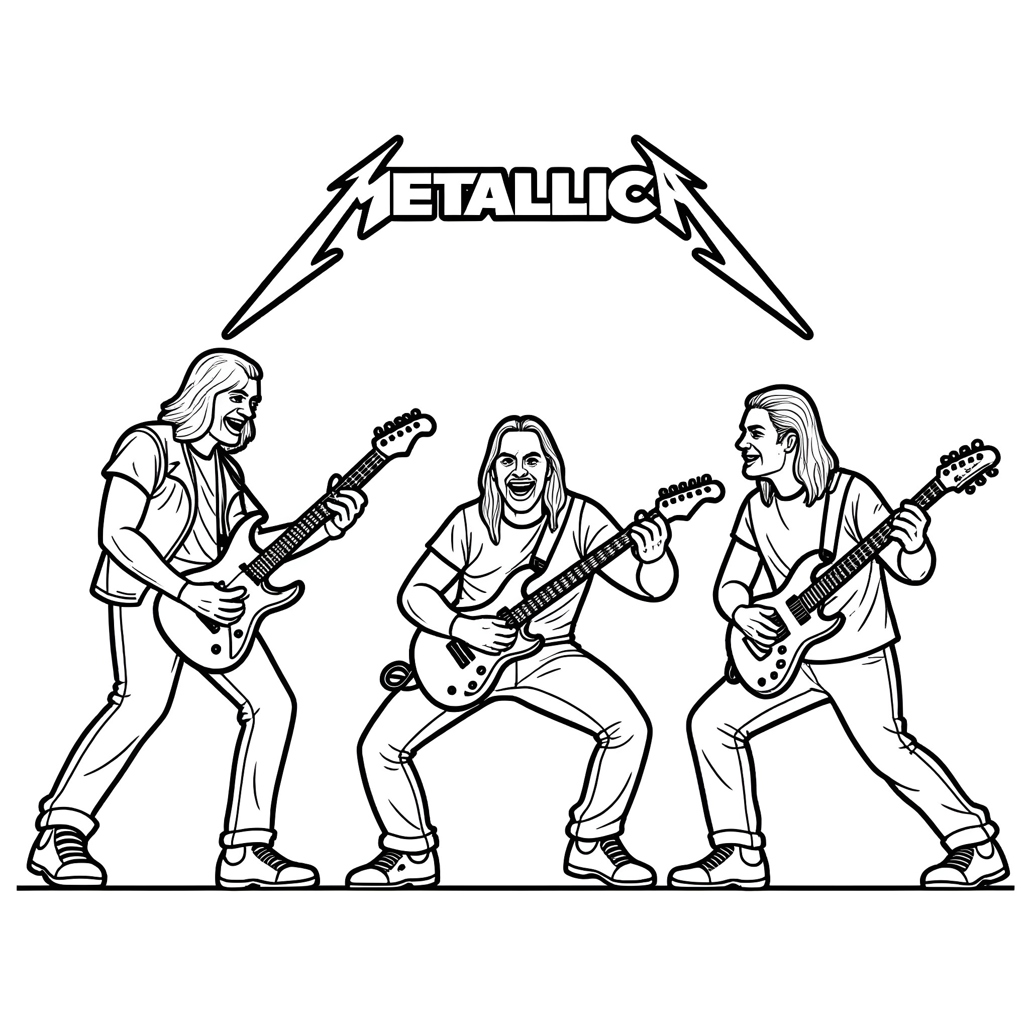 Best Metallica Coloring Pages (Free Printable PDF)