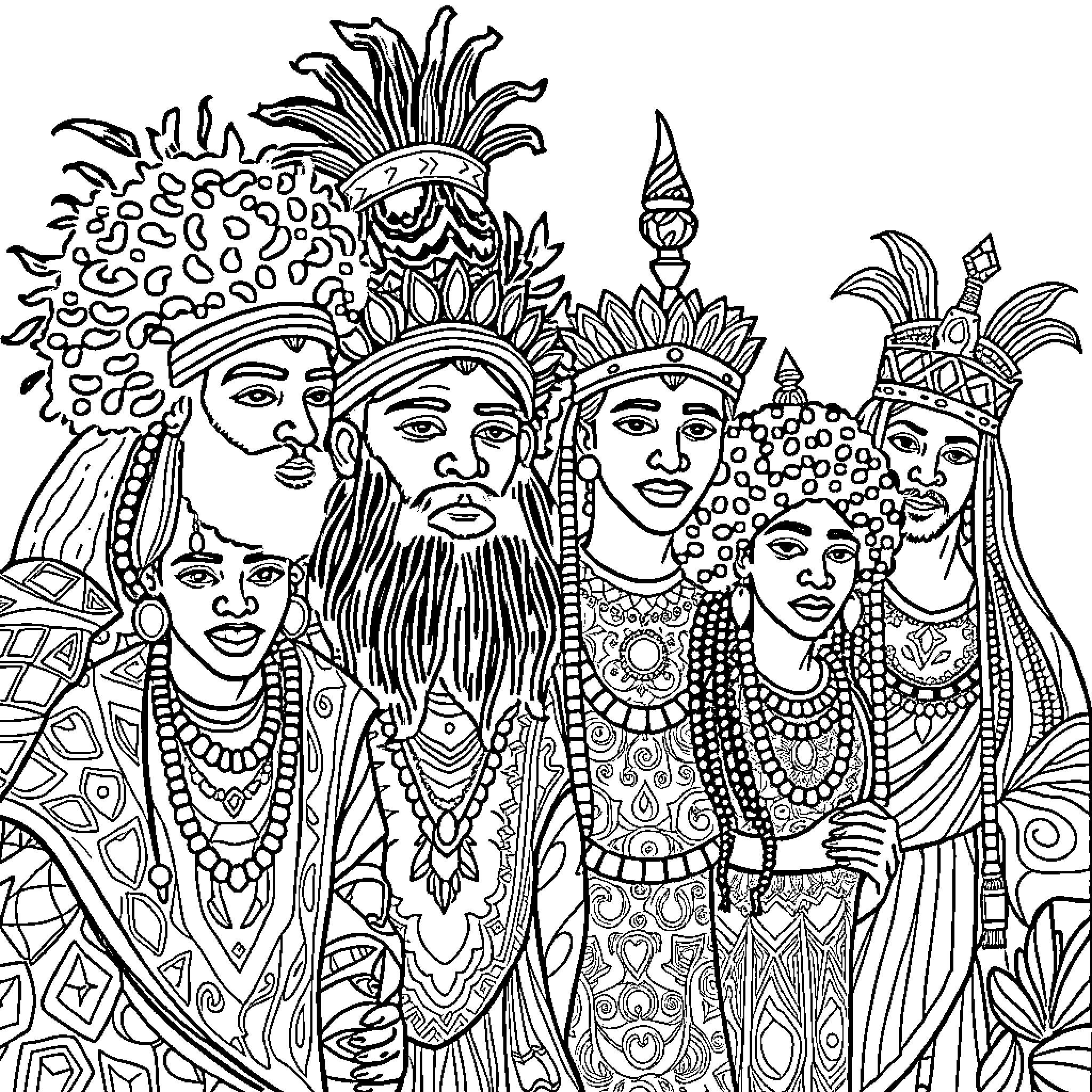 Best Orisha Coloring Pages (Free Printable PDF)