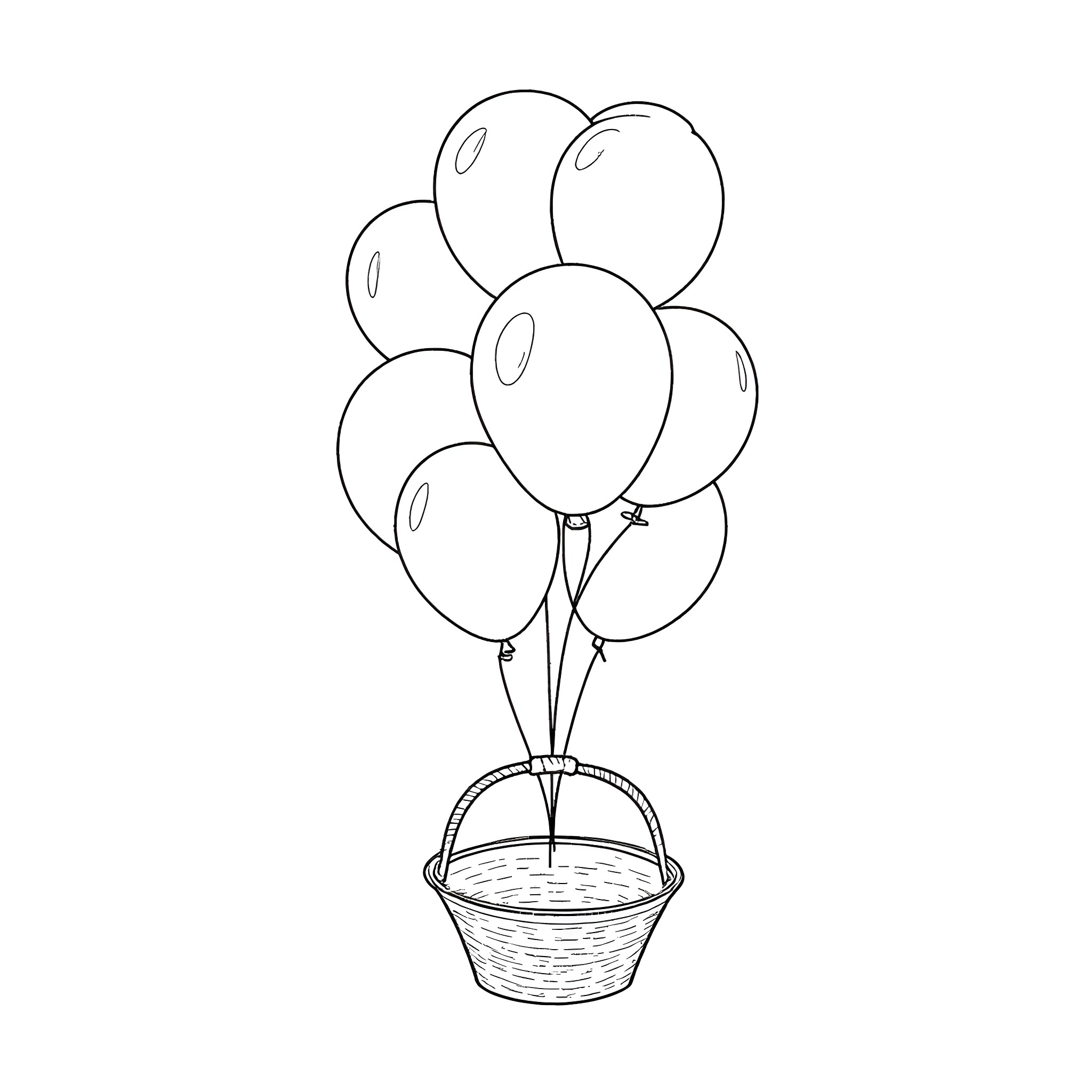 15 Best Basket Coloring Pages (Free Printable PDFs)