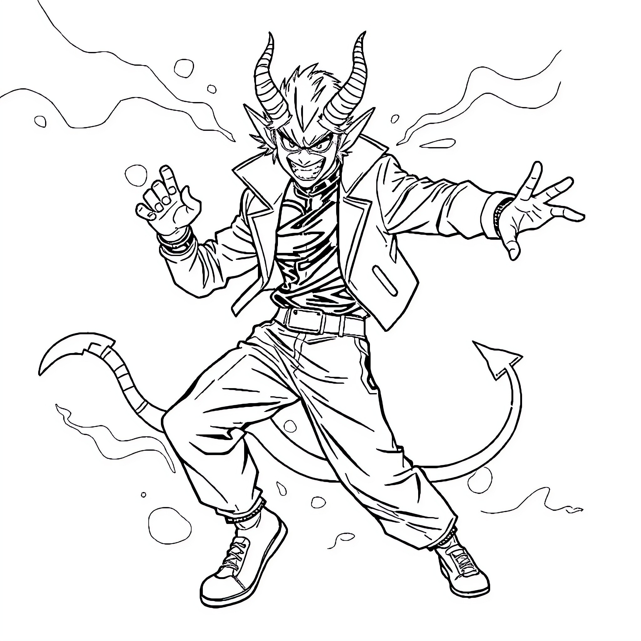 Best Demon Coloring Pages (Free Printable PDF)